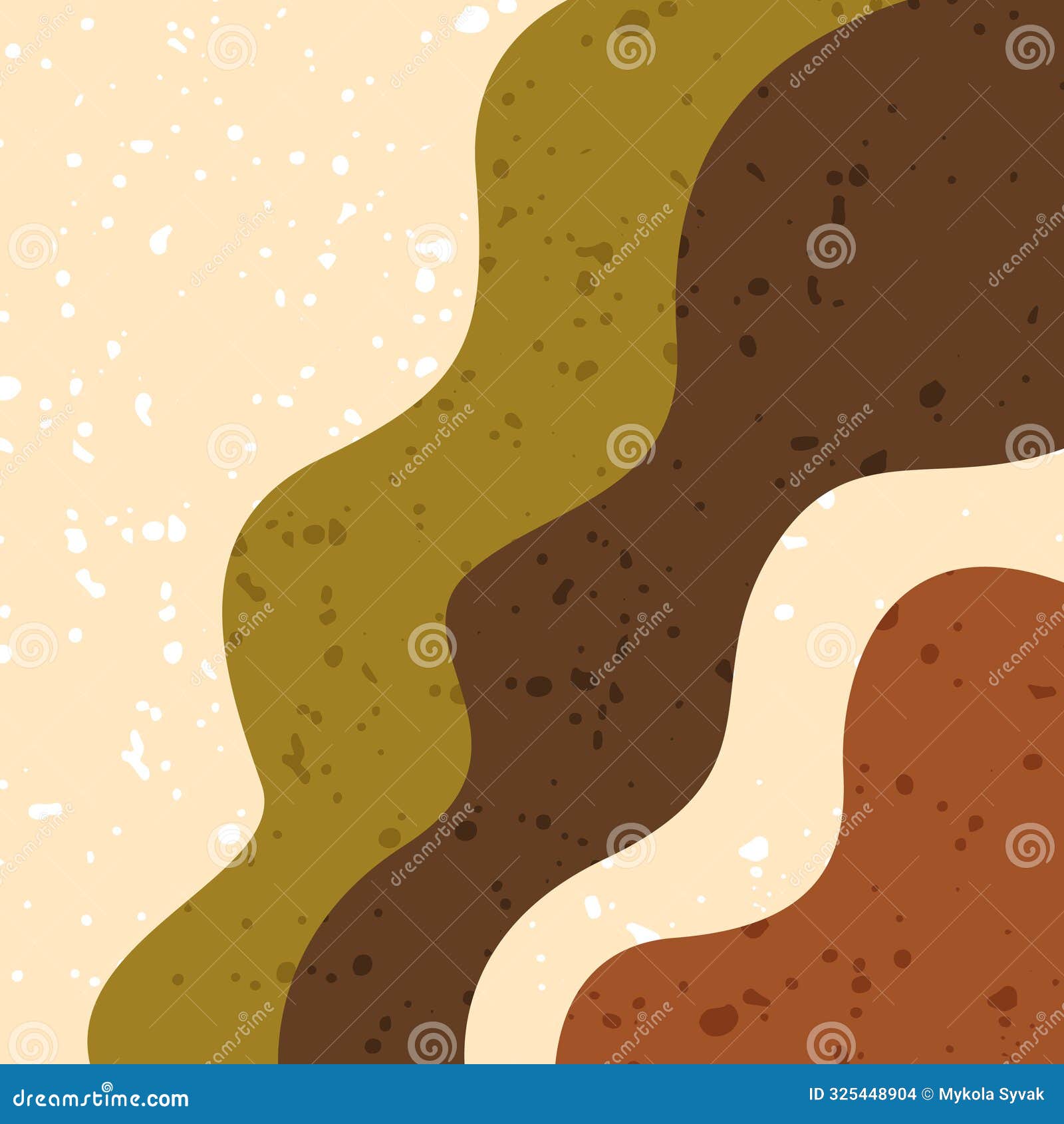 Abstract Background with Leaked Paint Stock Illustration - Illustration ...