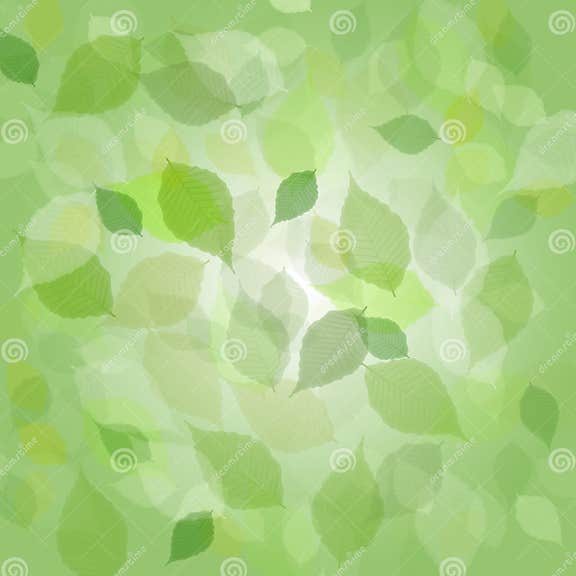 Abstract Background of Leaves Stock Illustration - Illustration of ...