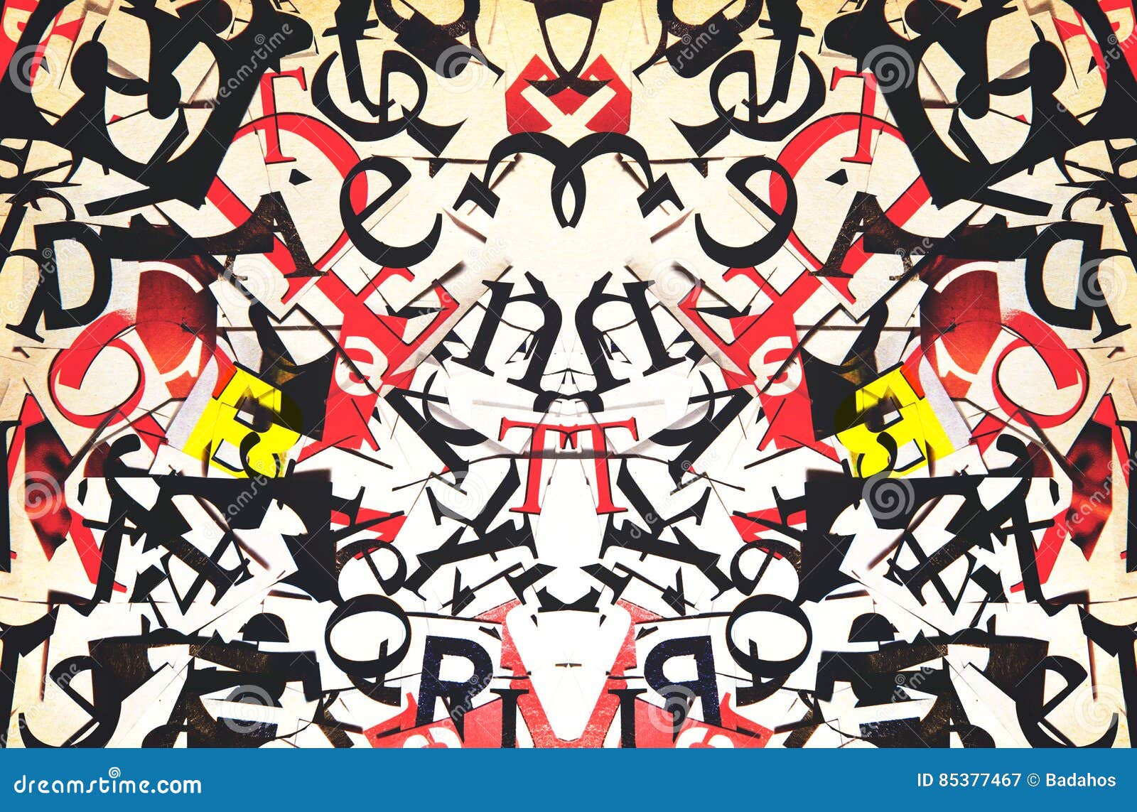 Abstract Background with Letters Stock Image - Image of neutral, glued ...