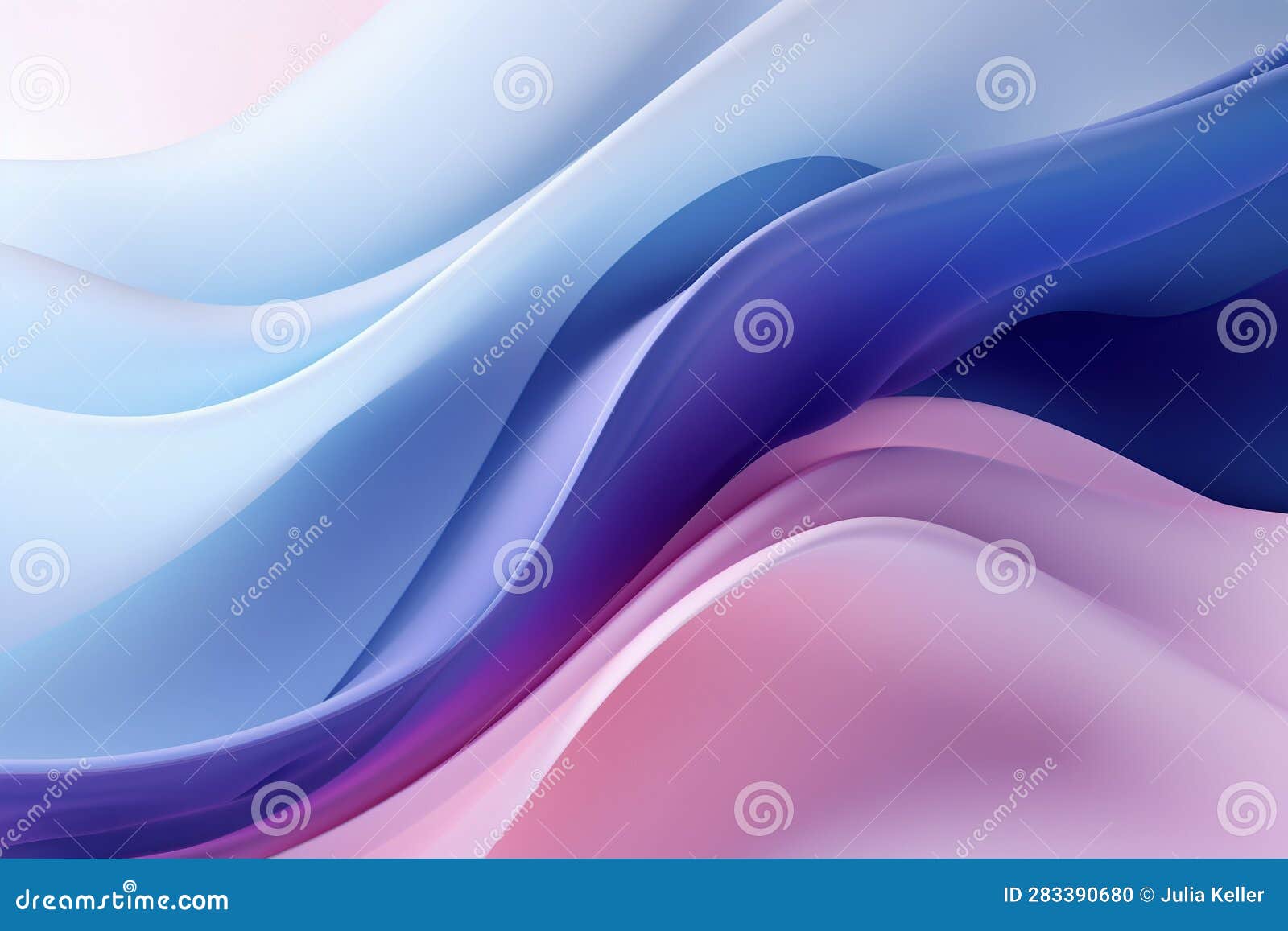 Abstract Background in Light Blue and Lilac Colors. Smooth Colorful ...
