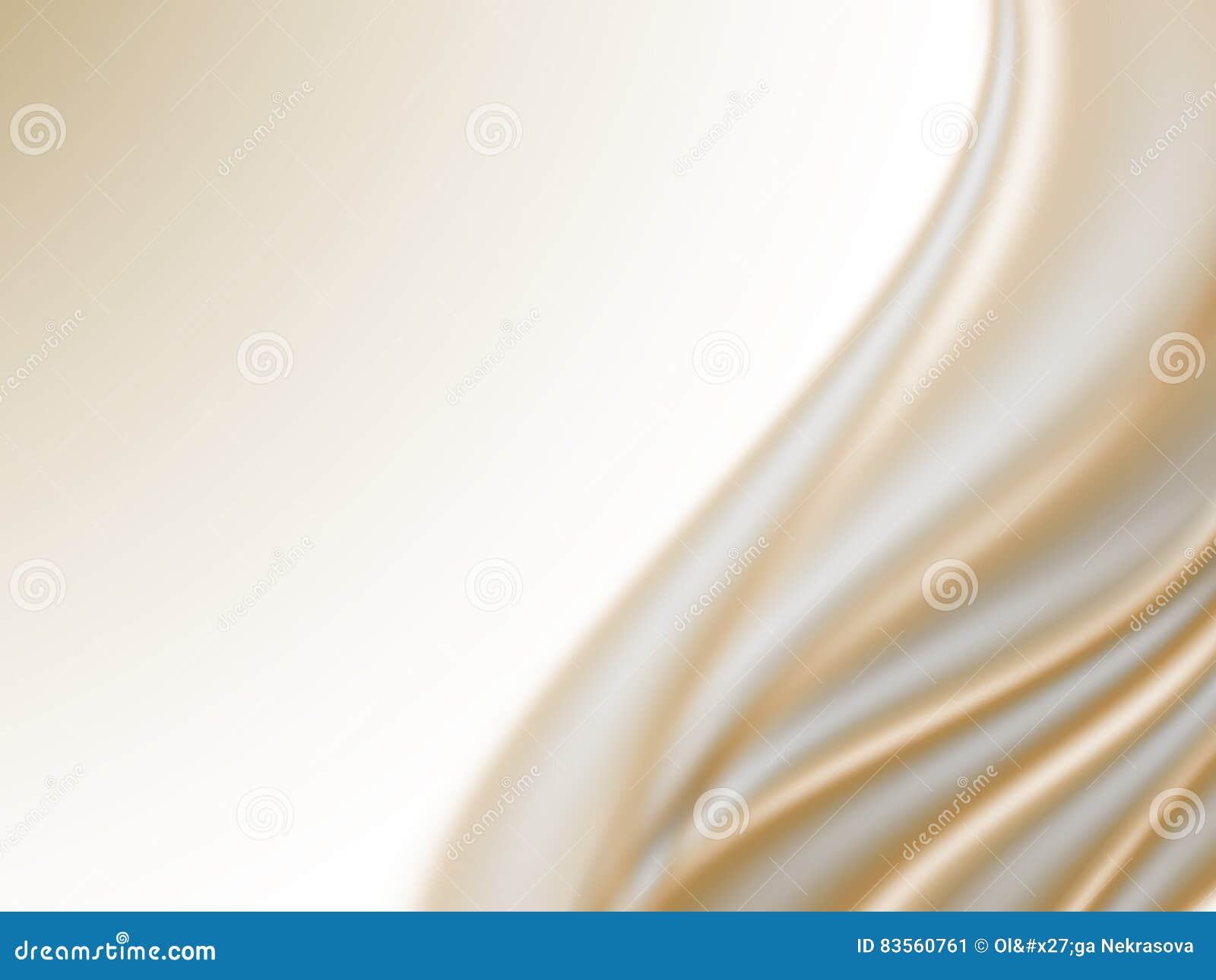 Abstract Background with Light Brown Lines at the Corner Stock Vector ...