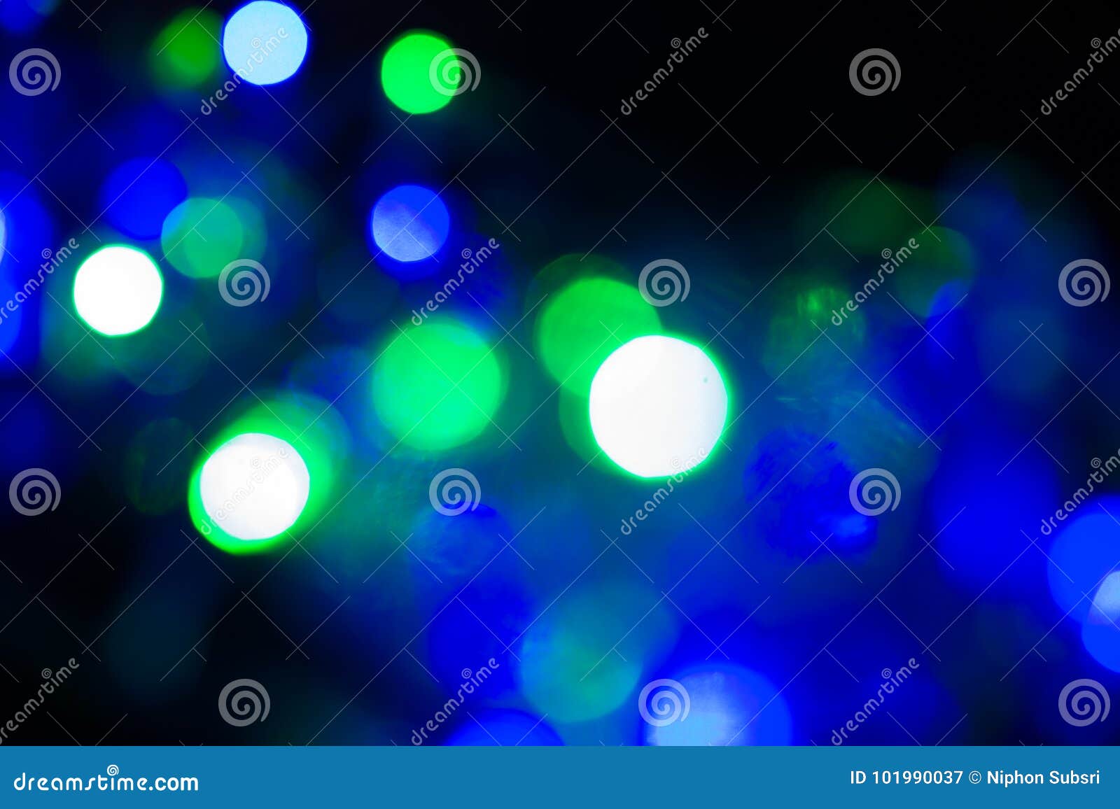 The Abstract Background Light Bulb Multi Color Bokeh in Shadow Stock ...