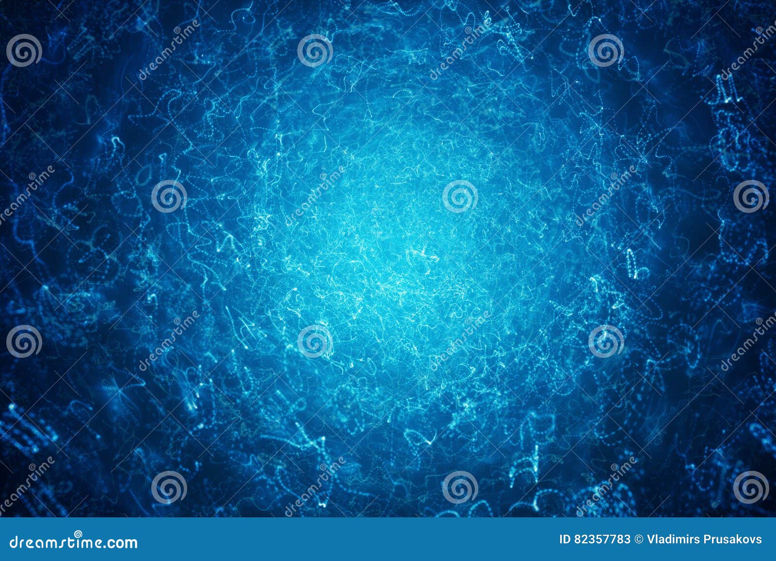 Abstract Background, Light Chaos Fractal, Lighting Chaotic Motion Stock ...