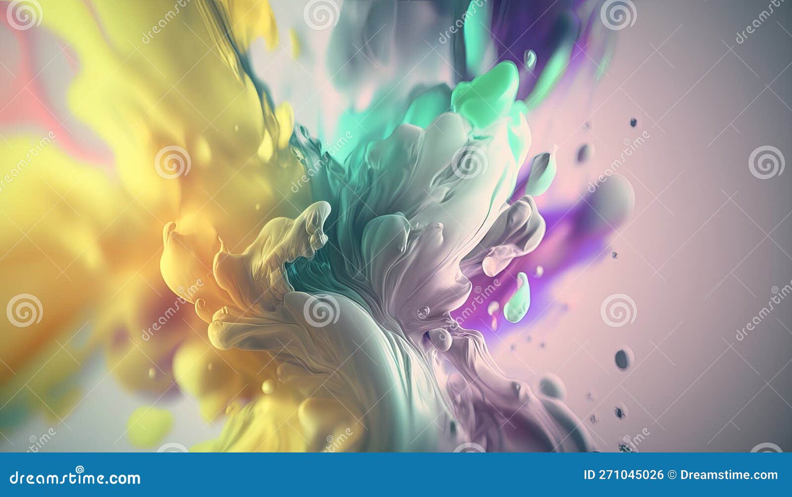 Abstract Background Light Color. Generative AI. Stock Illustration ...
