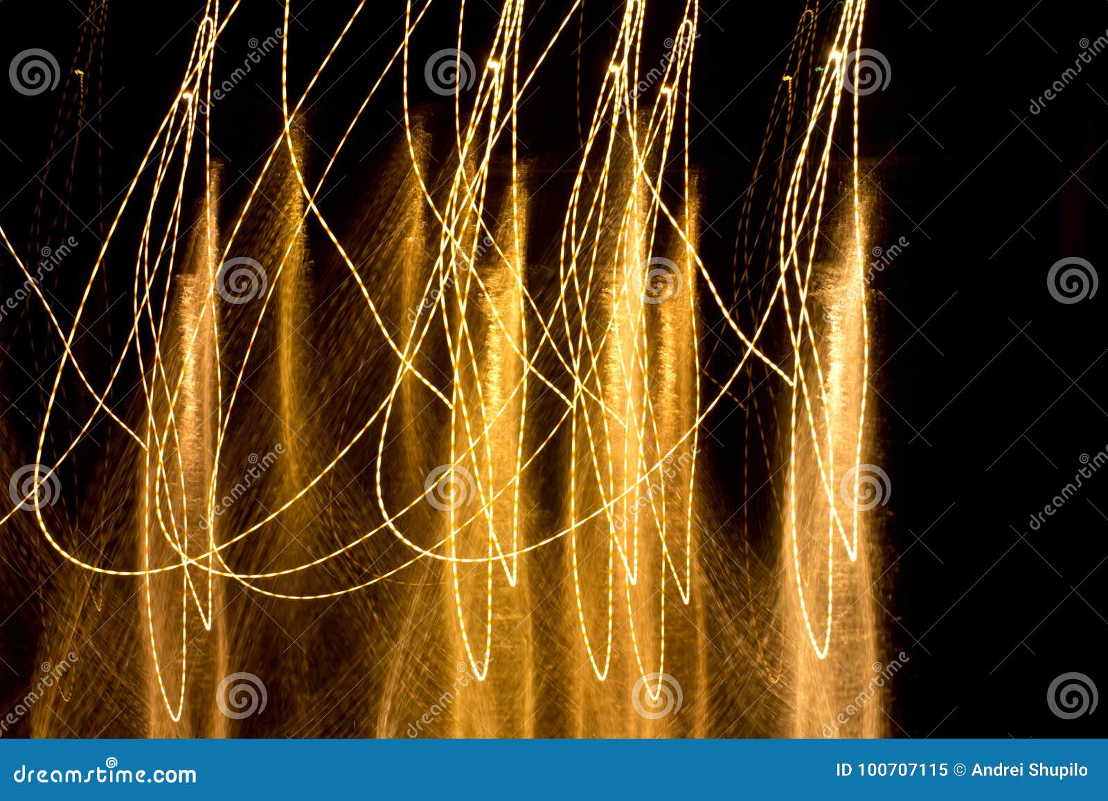 Abstract Background of Light Lantern Night Stock Image - Image of ...