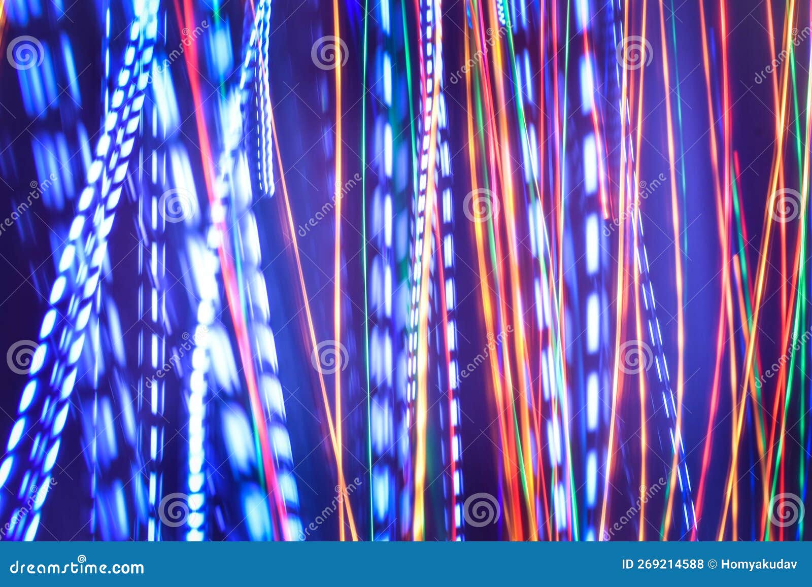 Abstract Background with Light Lines Stock Photo - Image of technology ...