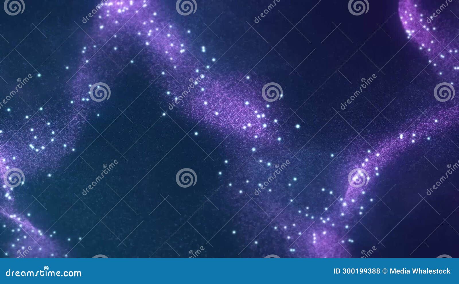 Abstract Background with Light and Particles. Sparks, Seamless Loop ...