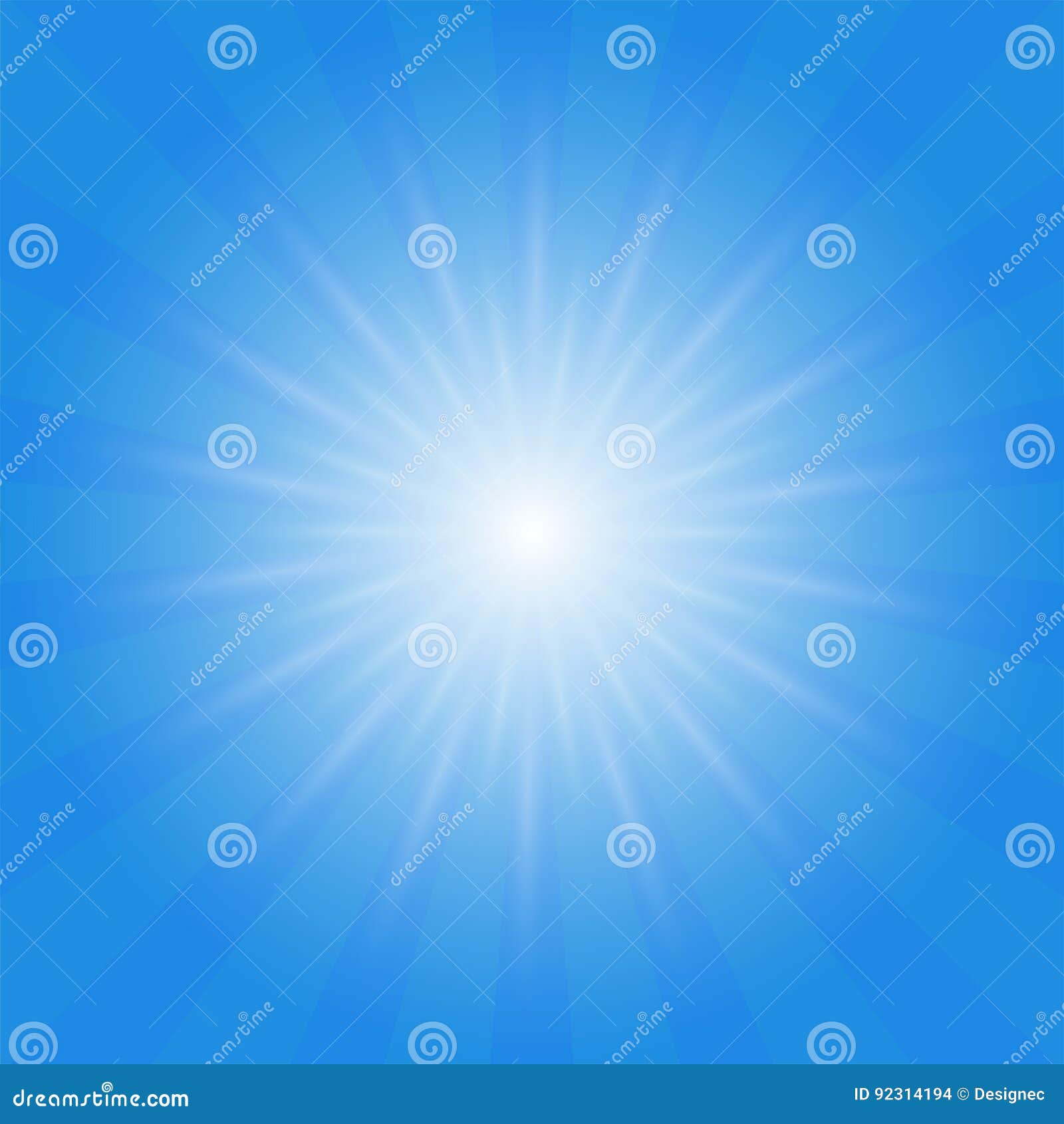 Abstract Background with Light Rays. Vector Illustration Stock Vector ...