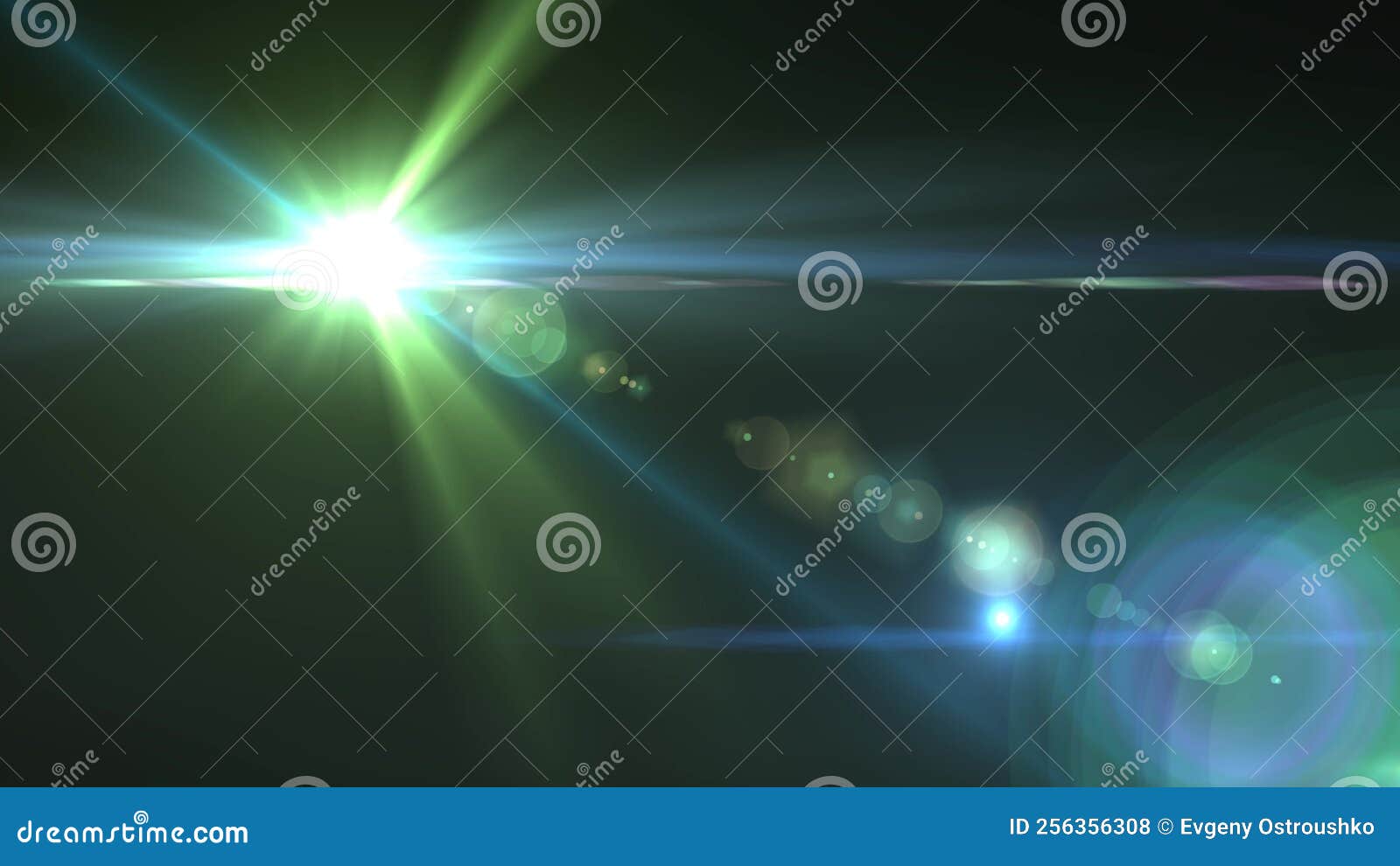 Abstract Background Light Source with Increasing Brightness Stock ...