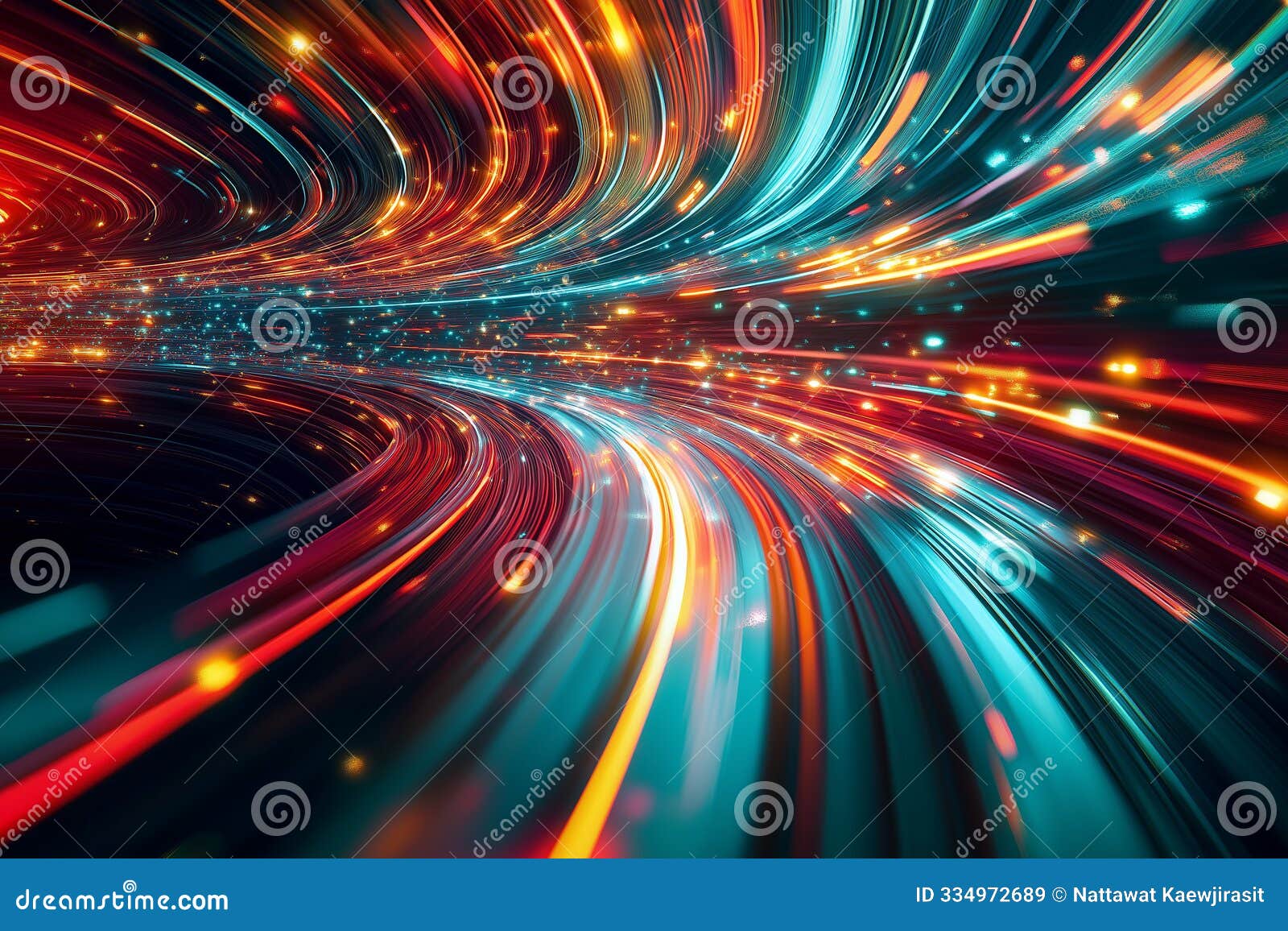 Abstract Background Light Trail Scurve Distortionper by Generative Ai ...