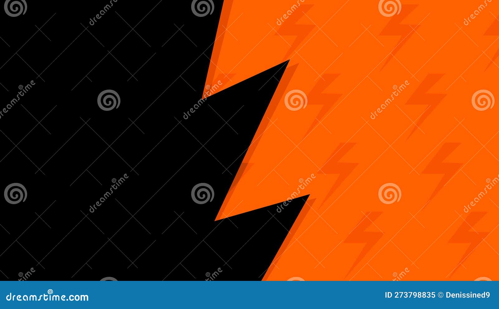 Abstract Background, Lighting Bolt, Poster Design Template. Colorful ...
