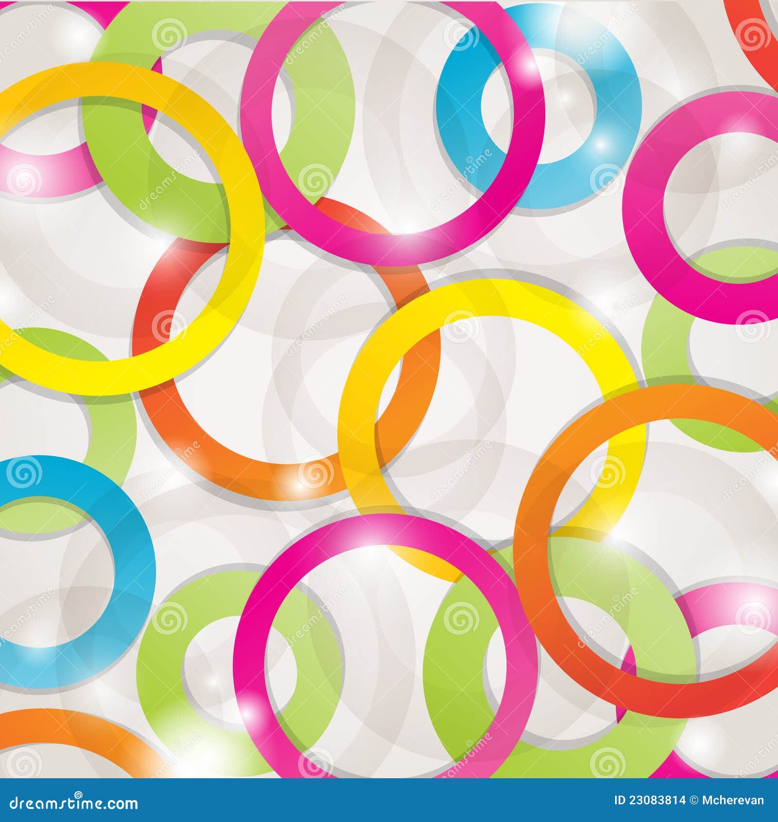Abstract Background with Lights , Circles Stock Vector - Illustration ...