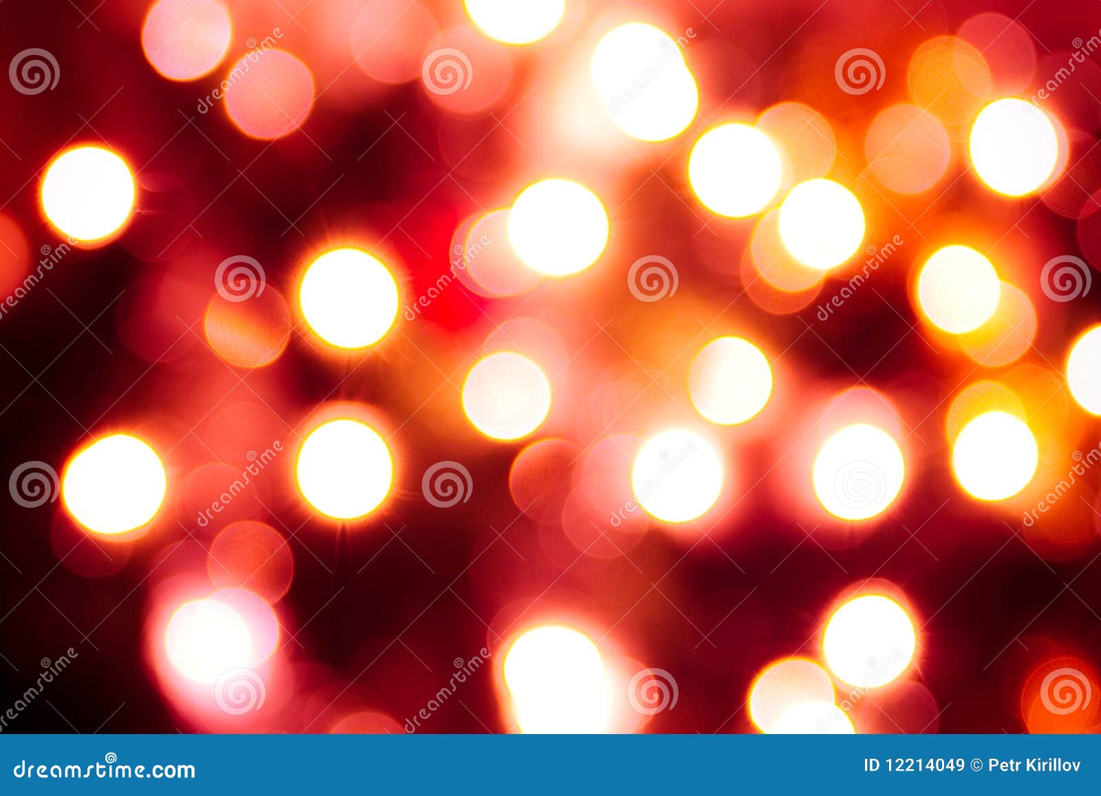 Abstract Background of Lights. Red Tint Stock Image - Image of disco ...