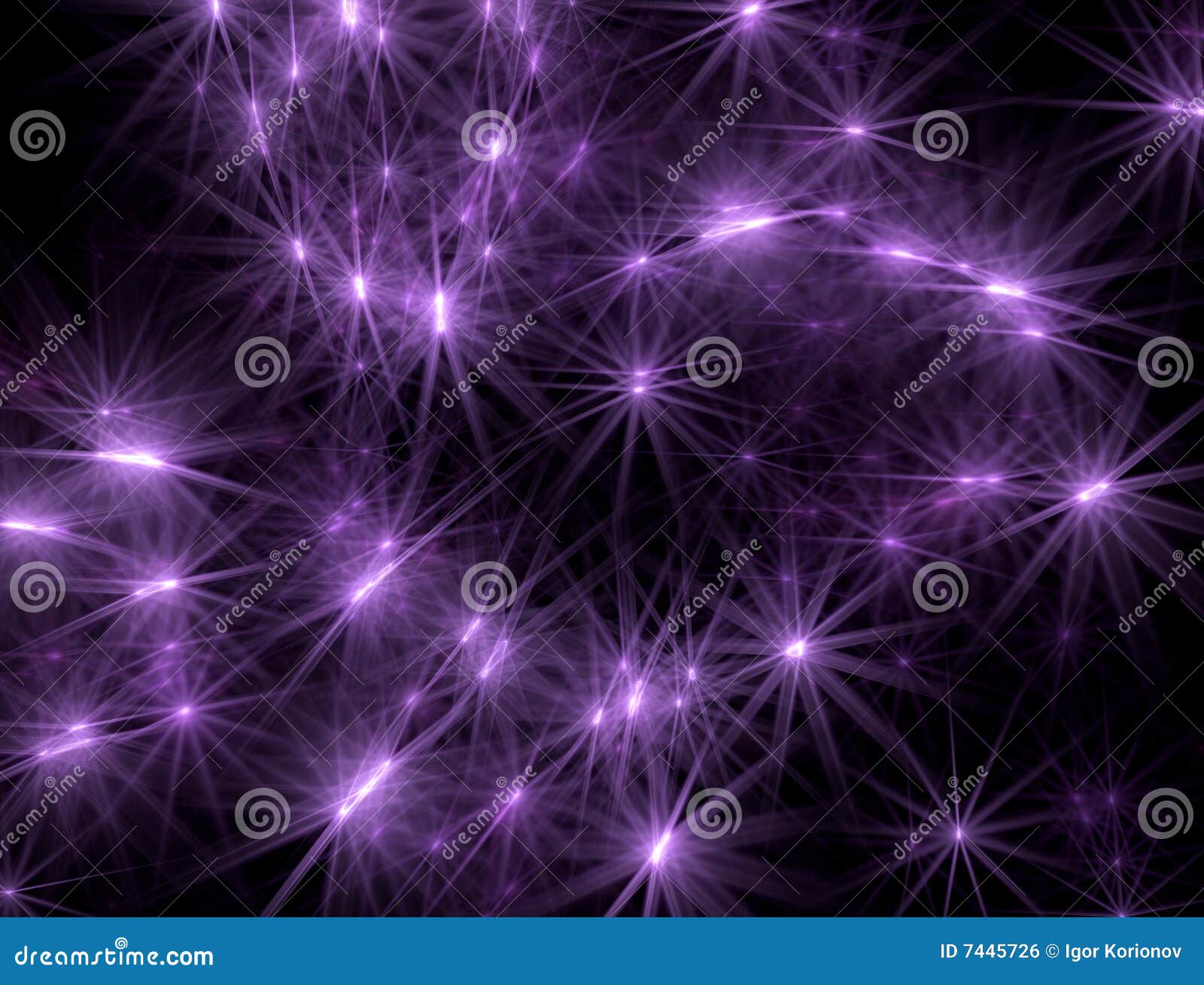 Abstract Background With Lilac Shone Stars On Stock Photography ...