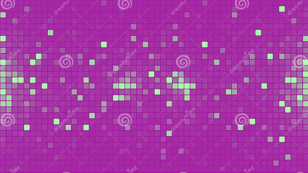 Abstract Background of Lilac Squares. Background of Computer Mosaic ...