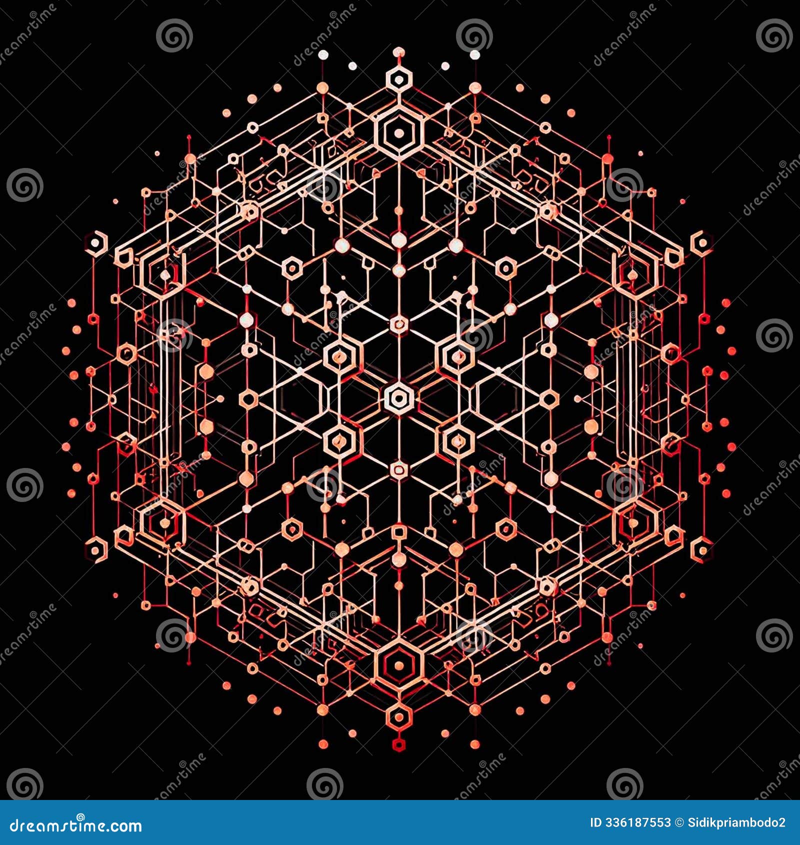Line dot stock illustration. Illustration of line, text - 336187553