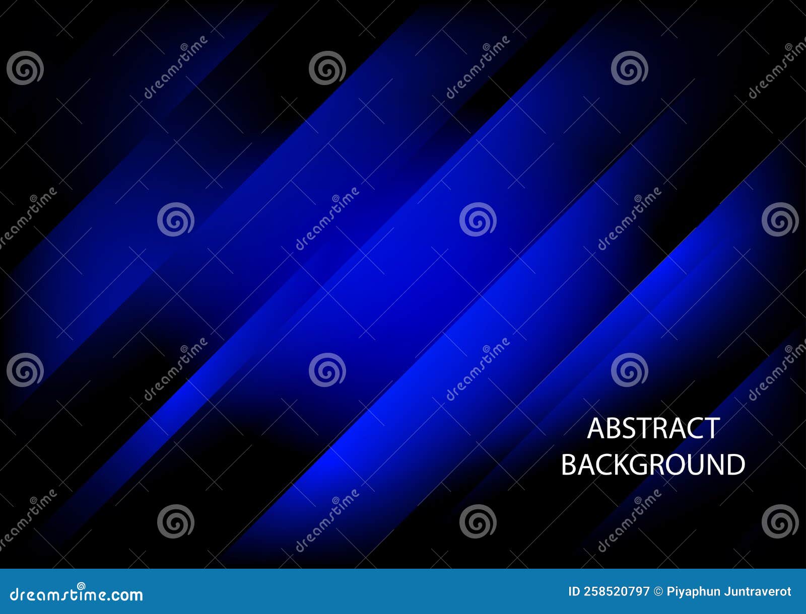 Abstract Background Line Parallel Blue Color Tone Vector Illustration ...