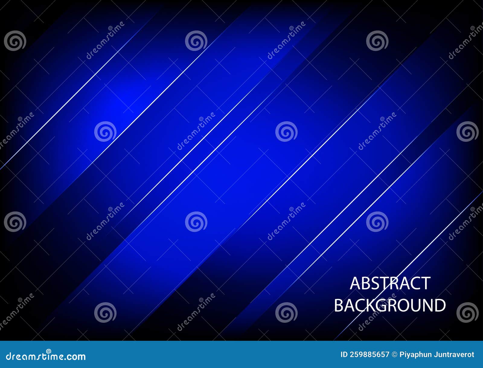 Abstract Background Line Parallel Blue Color Tone Vector Illustration ...
