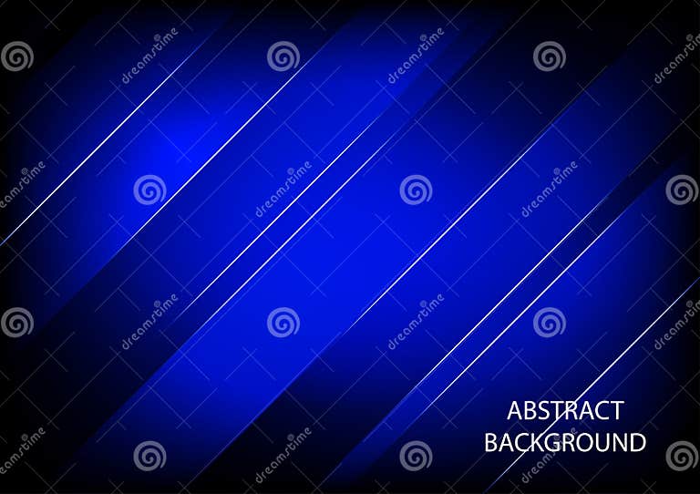 Abstract Background Line Parallel Blue Color Tone Vector Illustration ...