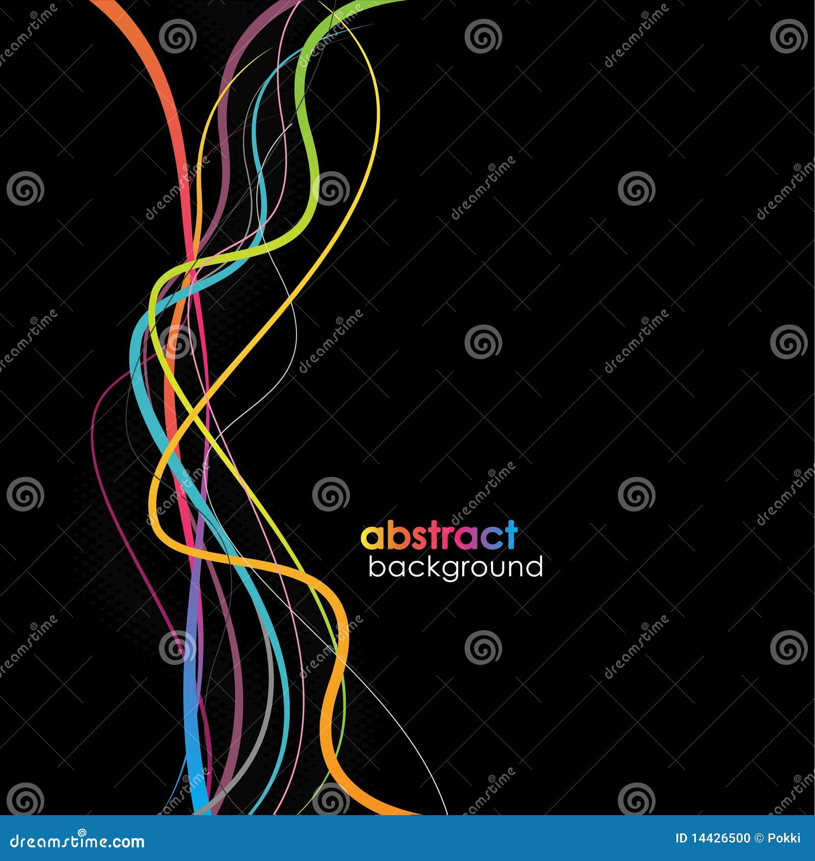 Abstract Background with Lines. Stock Vector - Illustration of screen ...