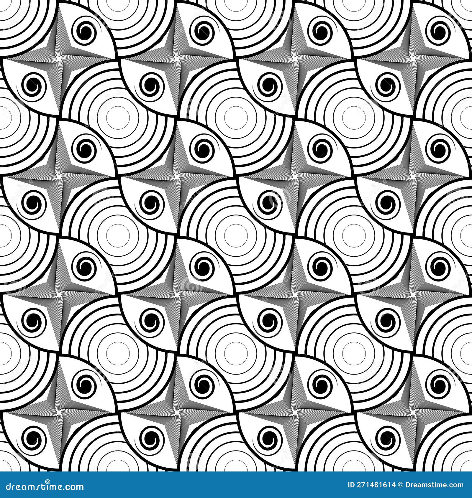 Abstract Background of Lines Forming Something Stock Vector ...