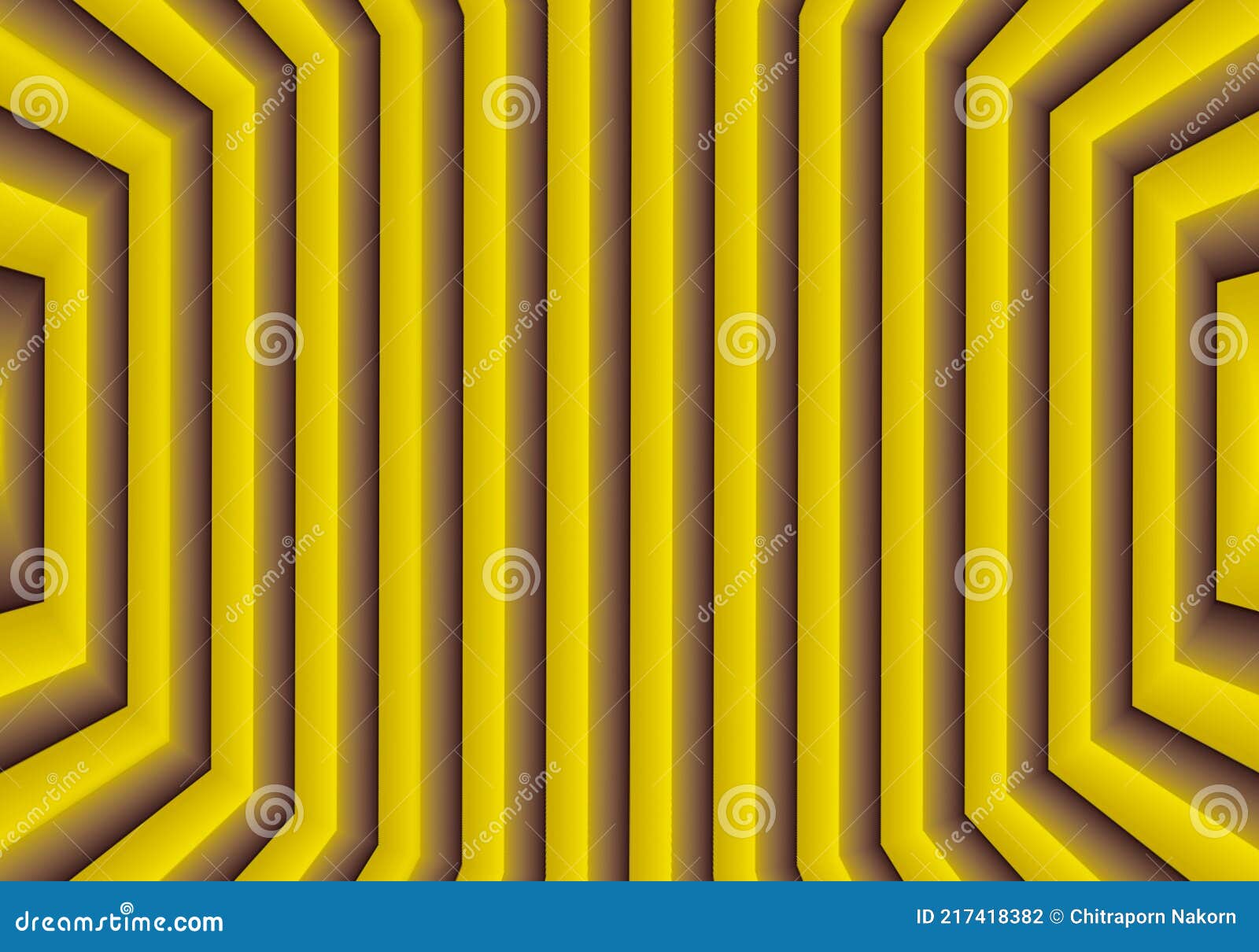 Abstract Background of Lines Yellow with Shadow. Stock Illustration ...