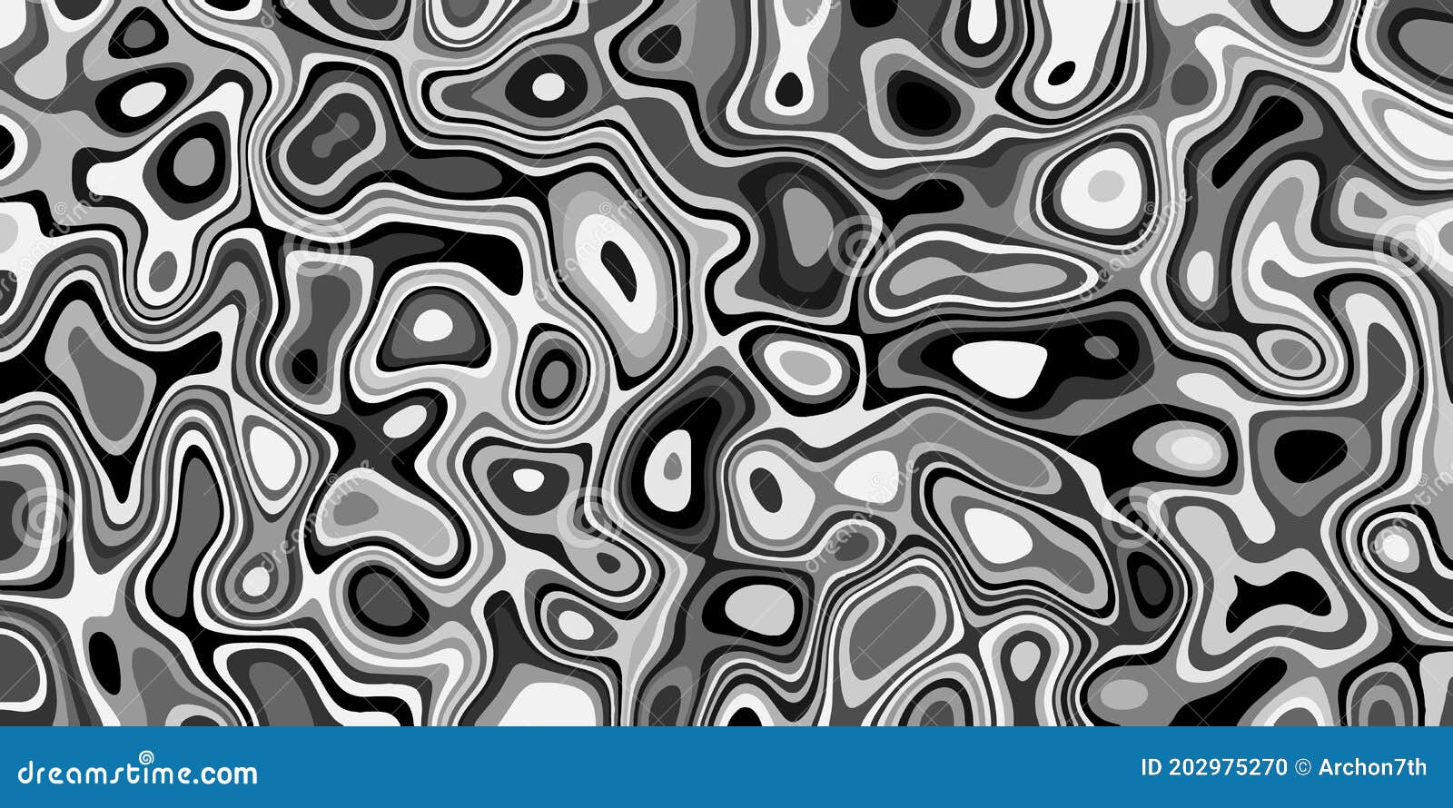 Liquid Chrome Background. Fluid Texture For Design. Unreal Organic ...