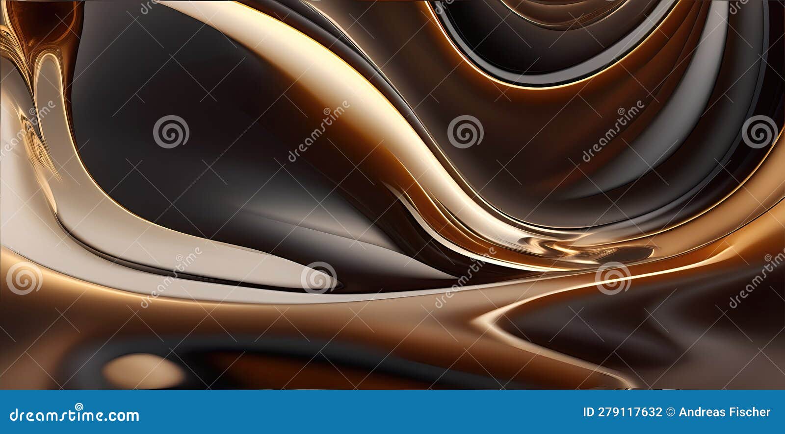 Abstract Background, Liquid Texture, Dark Brown and Brown Color. Stock ...