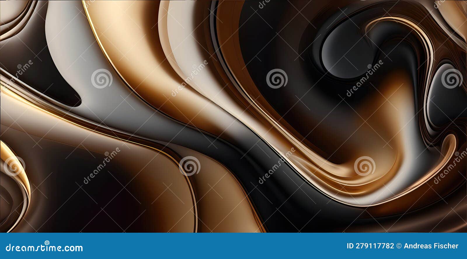Abstract Background, Liquid Texture, Dark Brown and Brown Color. Stock ...