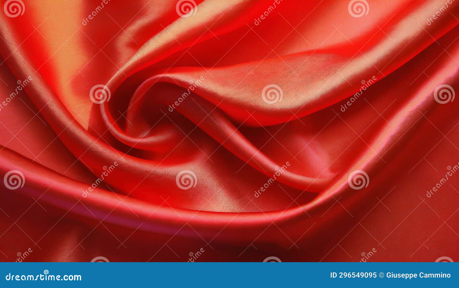 Abstract Background Luxury Cloth, Red Silk Texture - Generative AI ...