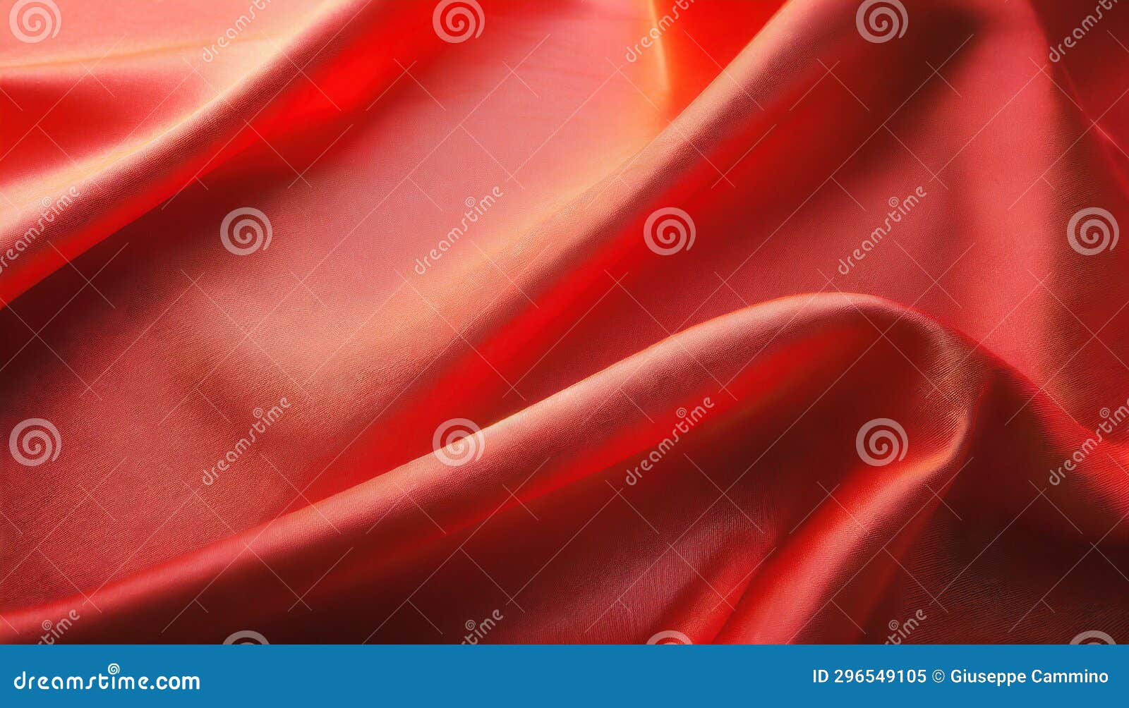 Abstract Background Luxury Cloth, Red Silk Texture - Generative AI ...