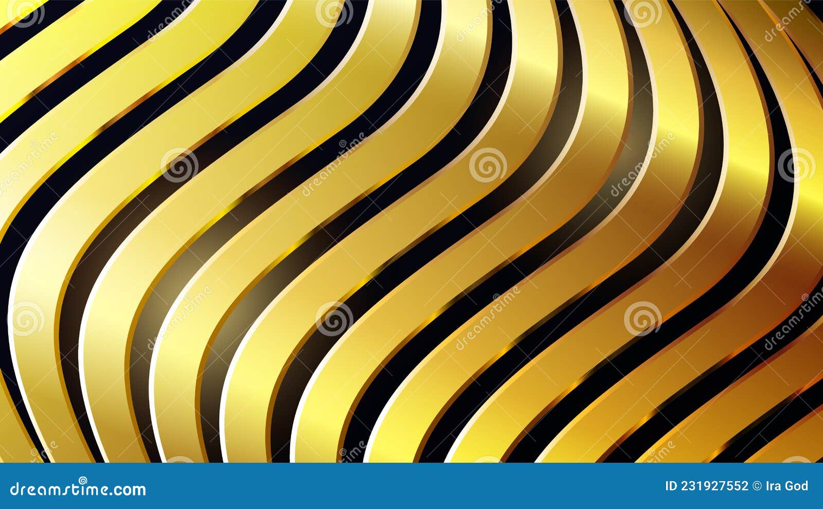 Abstract Background Luxury Golden Lines Modern Design Stock Vector ...