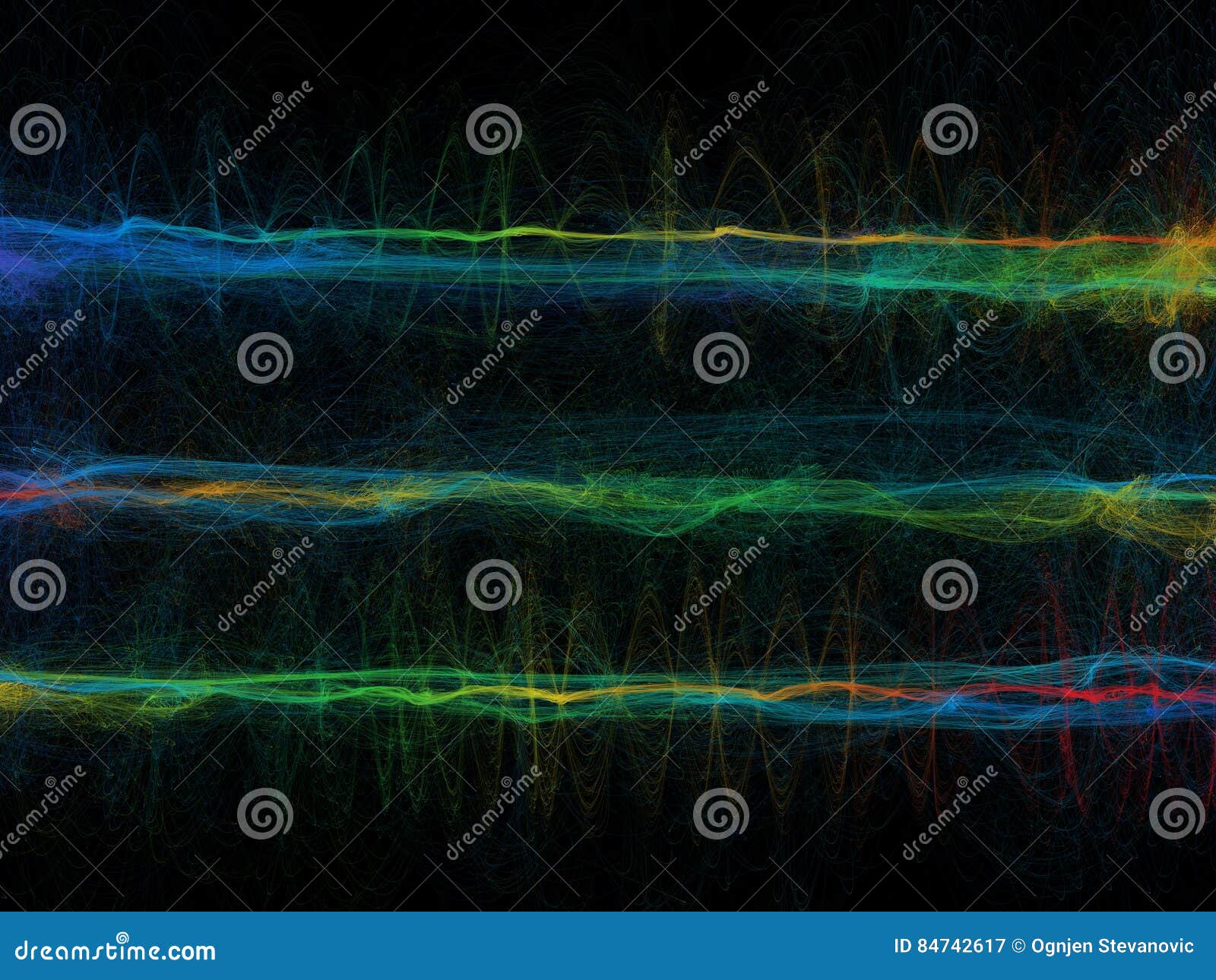 Abstract Background Made on Black Base Stock Illustration ...