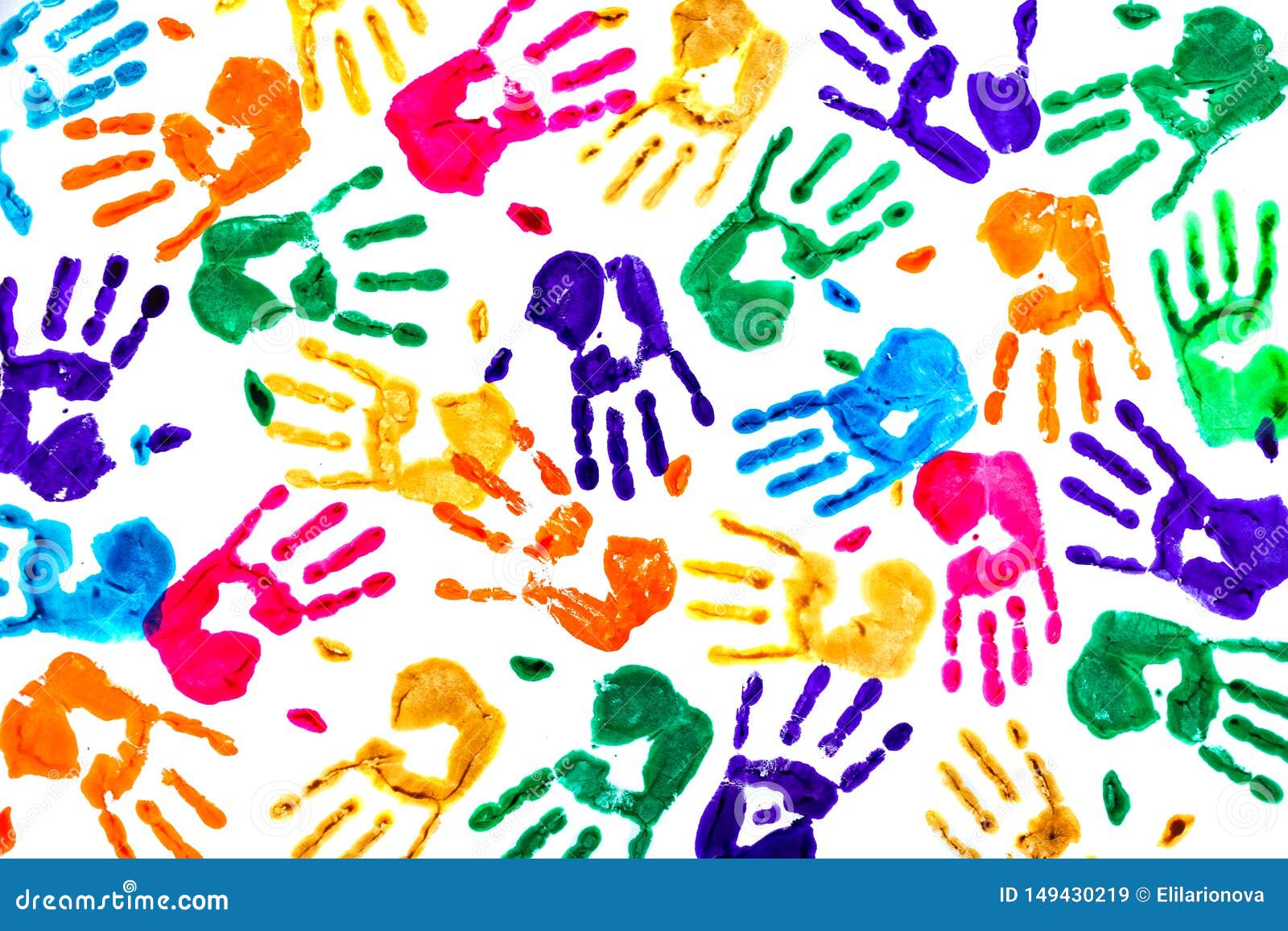 A Handprints Stock Photography | CartoonDealer.com #19168676