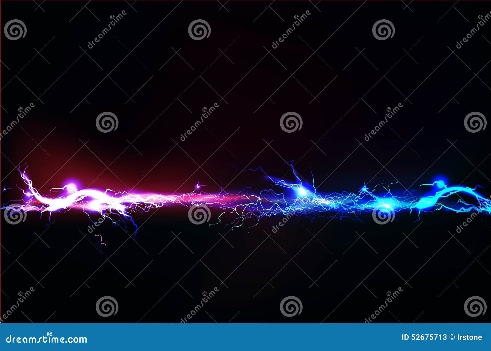 Abstract Background Made of Electric Lighting Effect Stock Illustration ...
