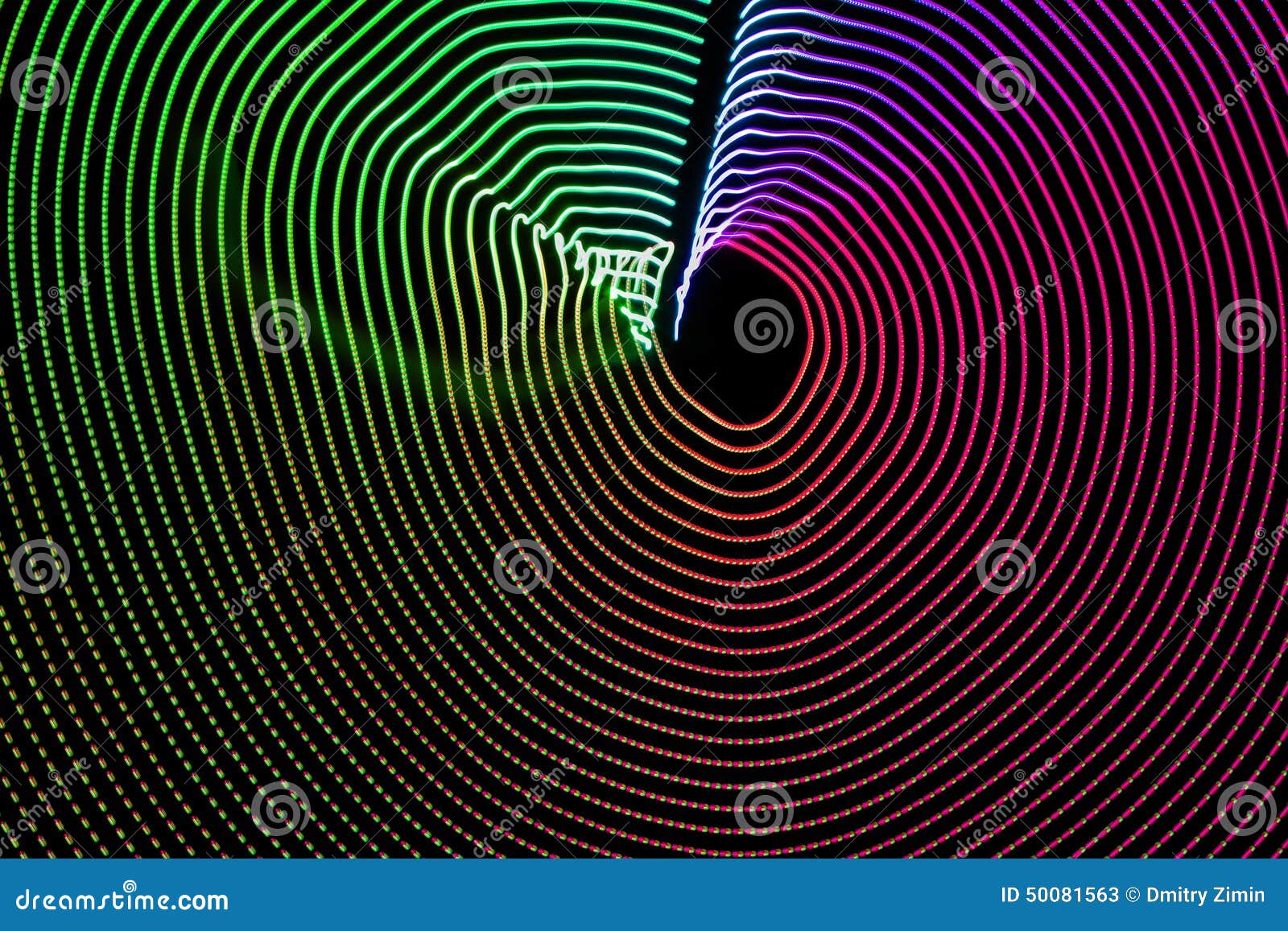 Abstract Background Made of Magic Neon Lights. Stock Image - Image of ...