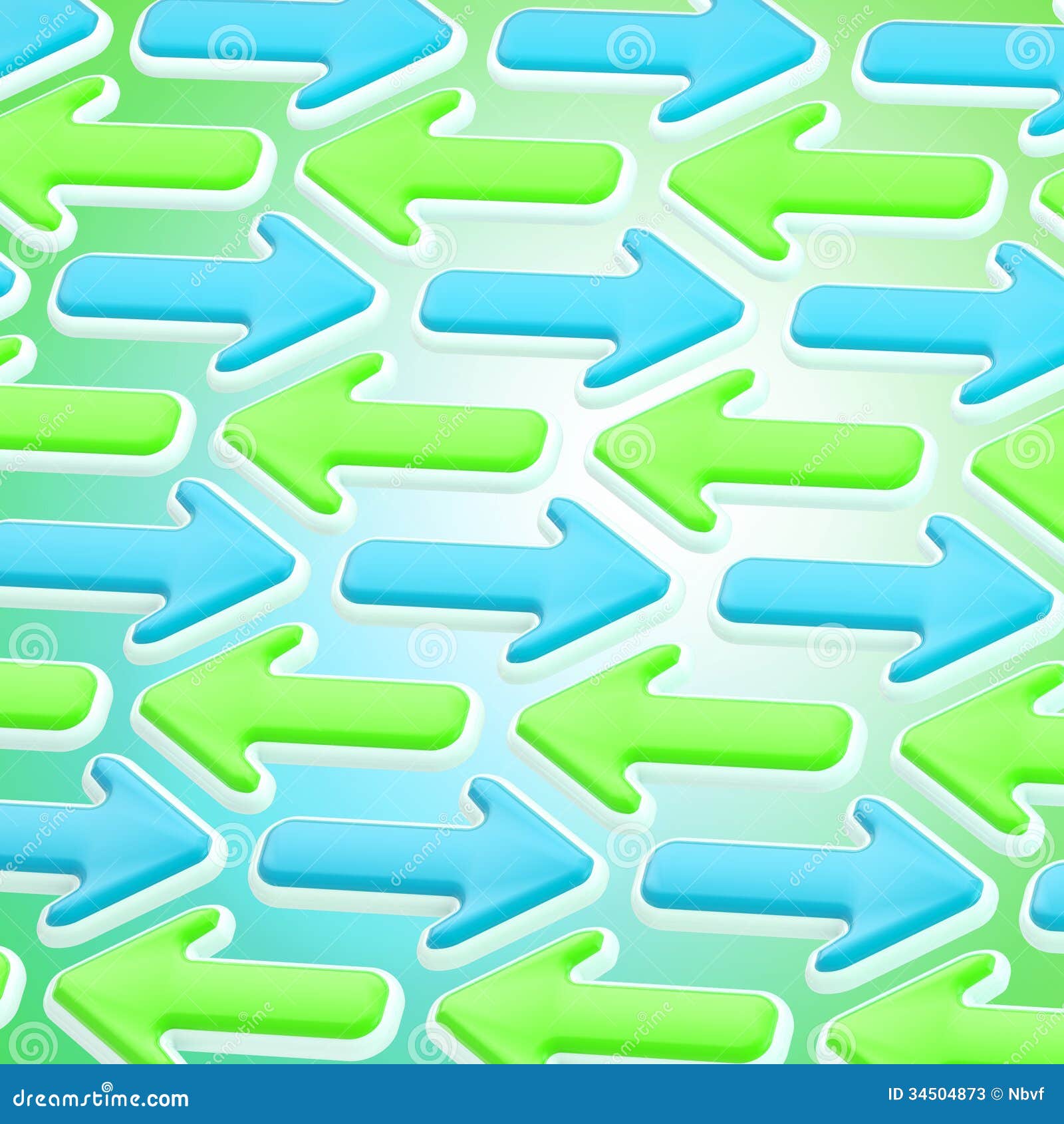 Abstract Background Made of Pointers and Arrows Stock Illustration ...