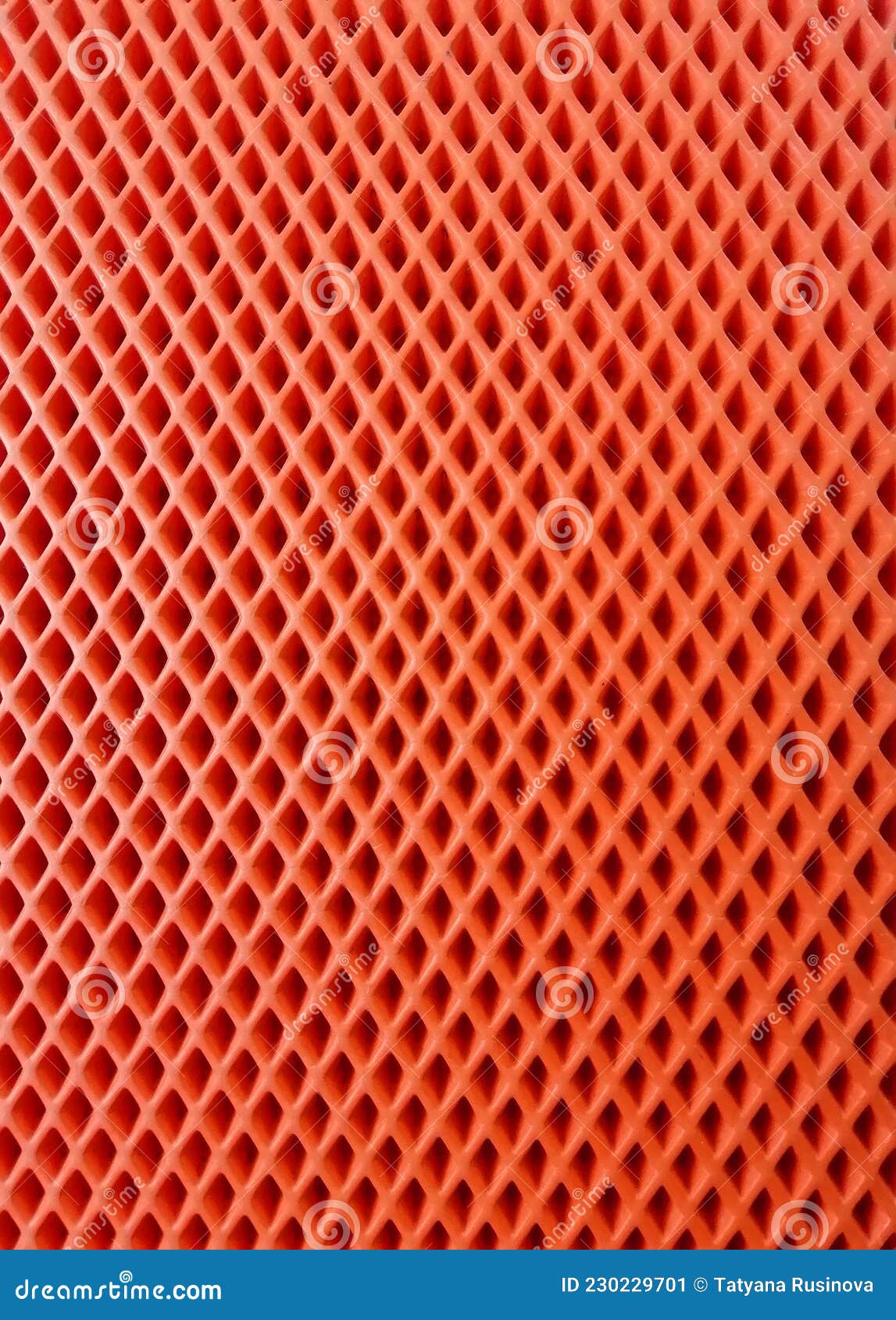 Abstract Background Made of Rubber Texture with a Pattern of Cells ...