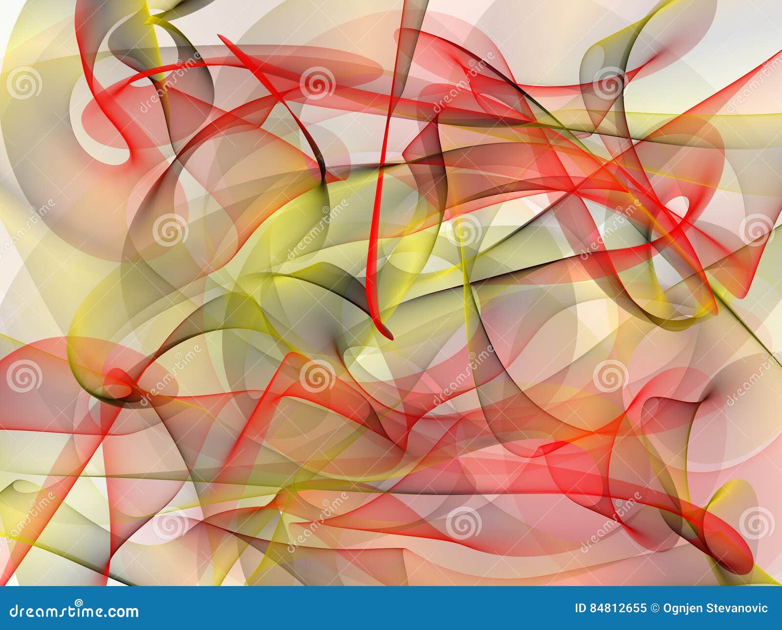 Abstract Background Made on White Base Stock Illustration ...