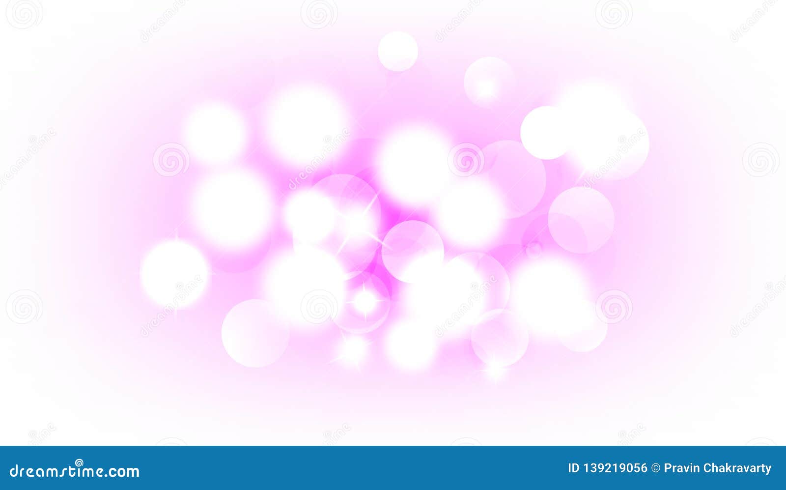 Abstract Background Magic Sparkle, Light Dots, Vector Bokeh Effect ...