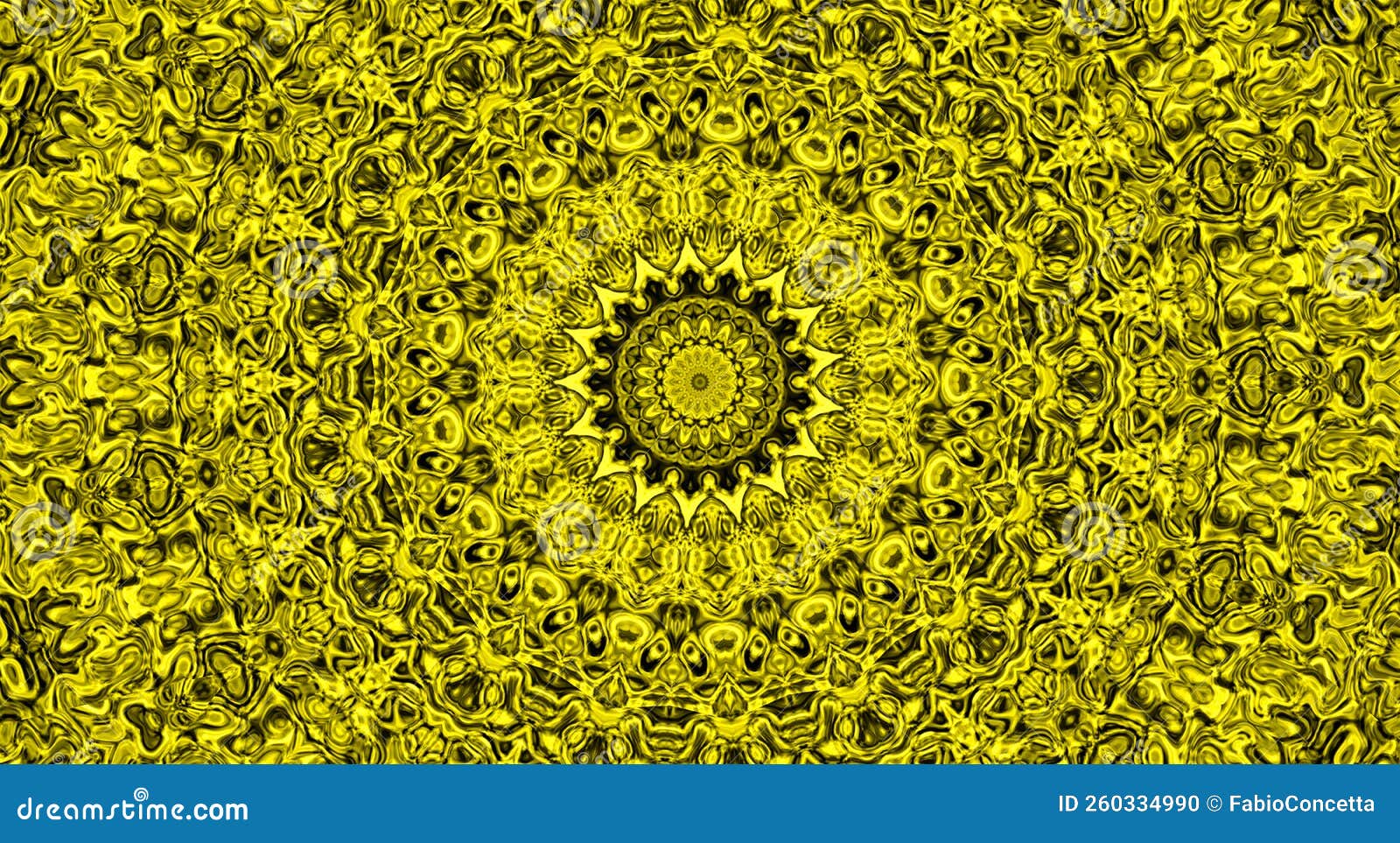 Abstract Background Mandala Liquid Effect Stock Illustration ...