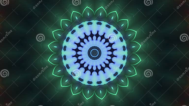 Abstract Background with Mandala Shape Stock Illustration ...