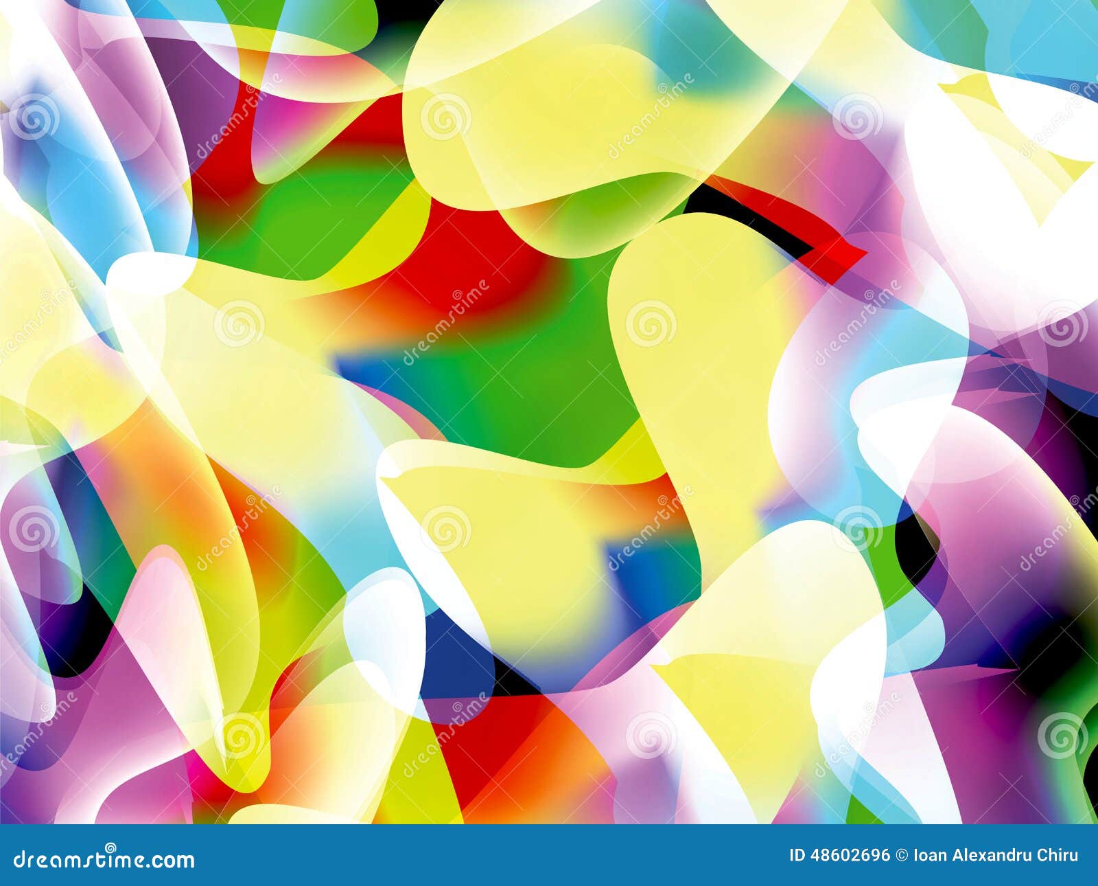 Abstract Background with Many Colour Stock Vector - Illustration of ...
