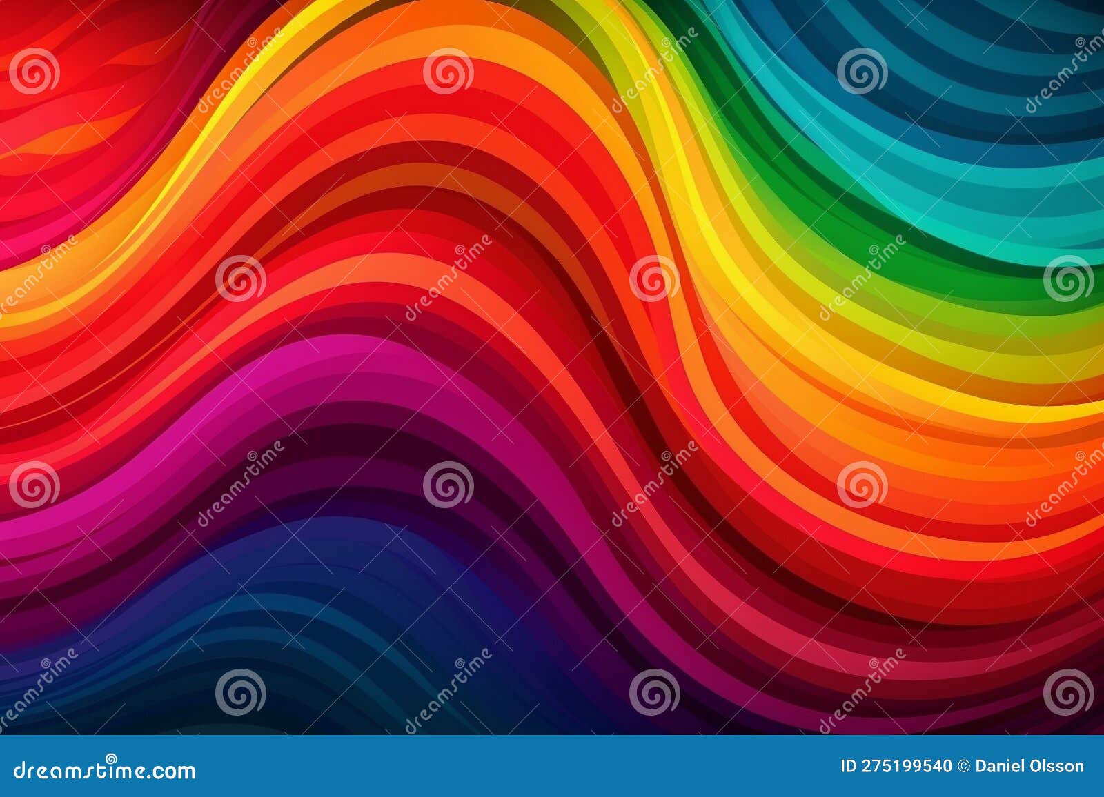 Abstract Background, Many Colours and Shapes Stock Illustration ...
