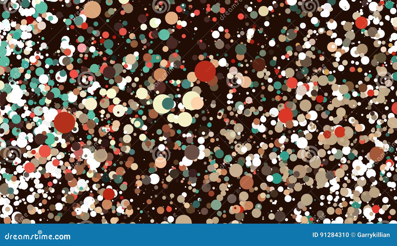 Abstract Background with Many Falling Tiny Confetti Pieces. Vector ...