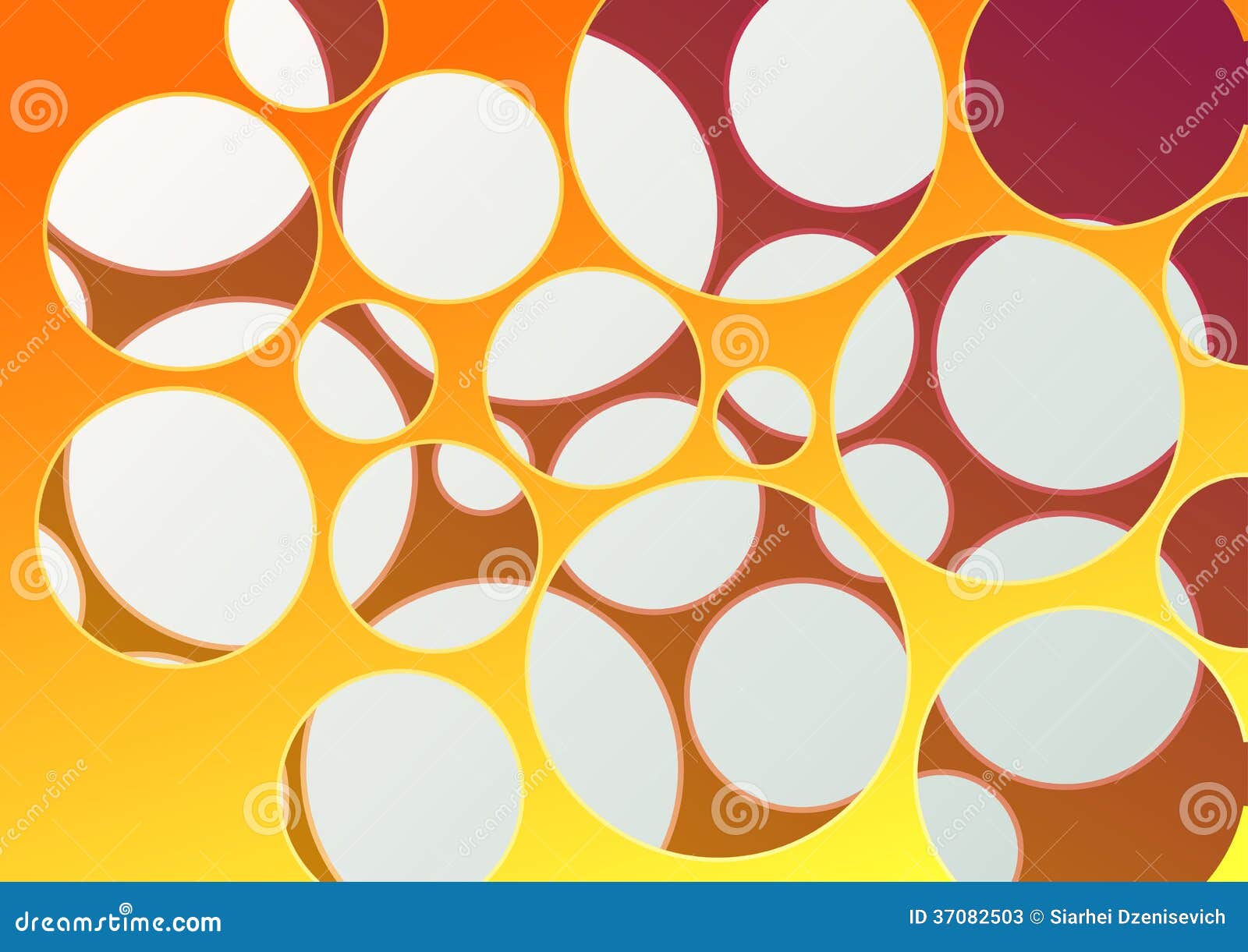 Abstract Background with Many Holes Stock Vector - Illustration of hole ...