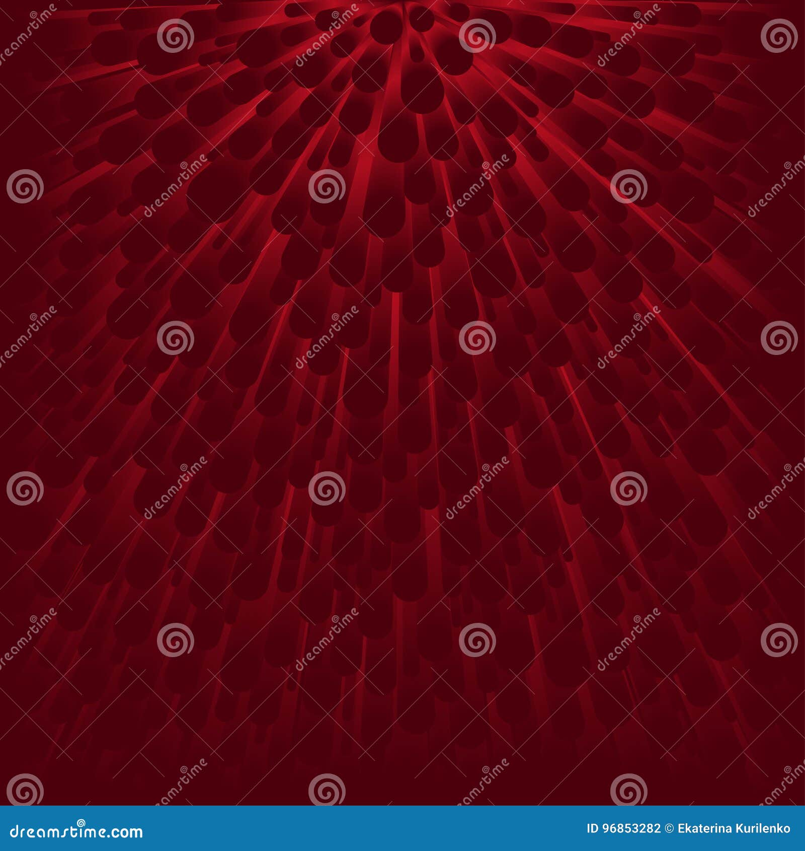 Abstract Background from Many Red Circle Stock Vector - Illustration of ...