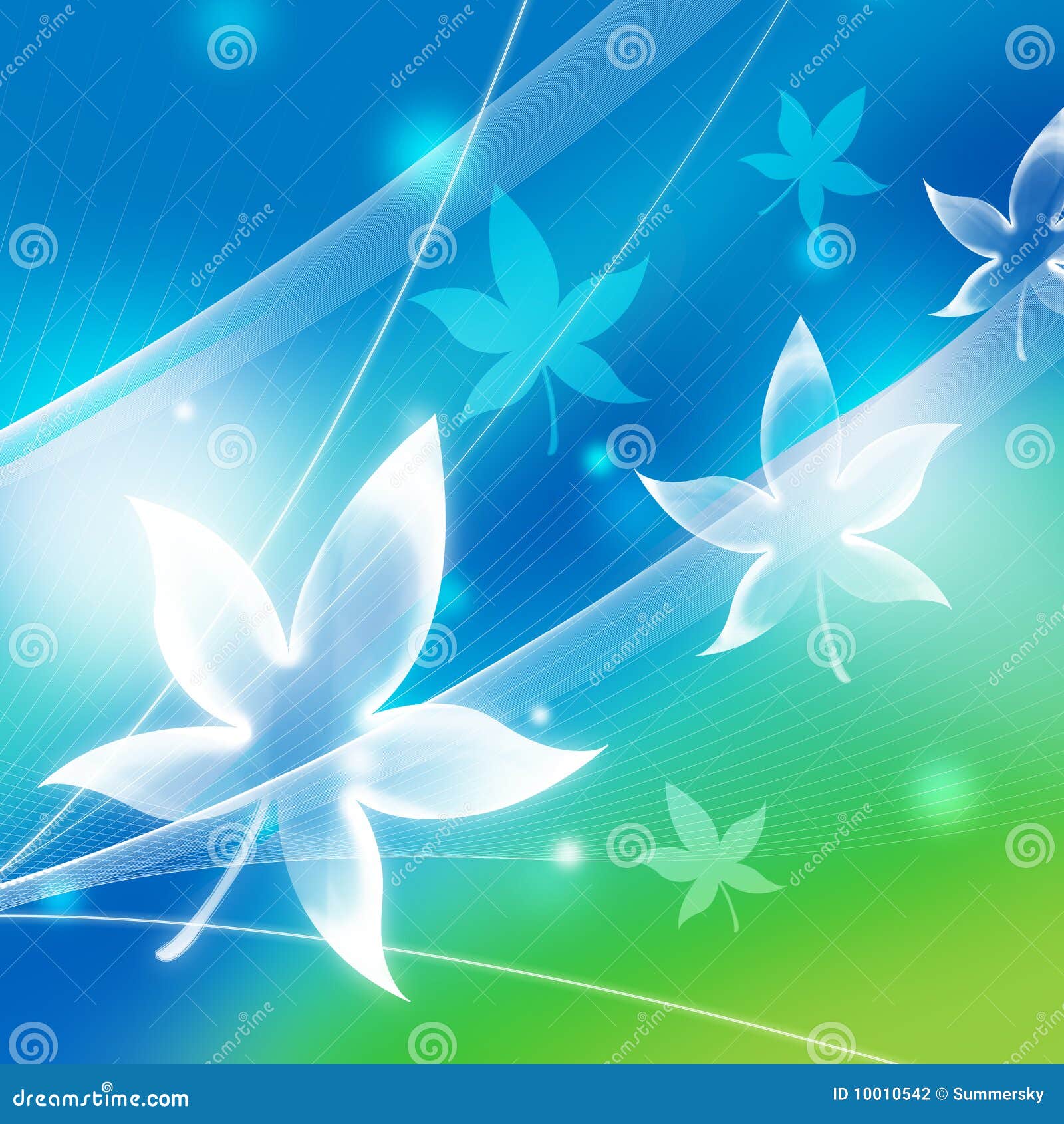 Abstract Background with Maple Leaf Stock Illustration - Illustration ...