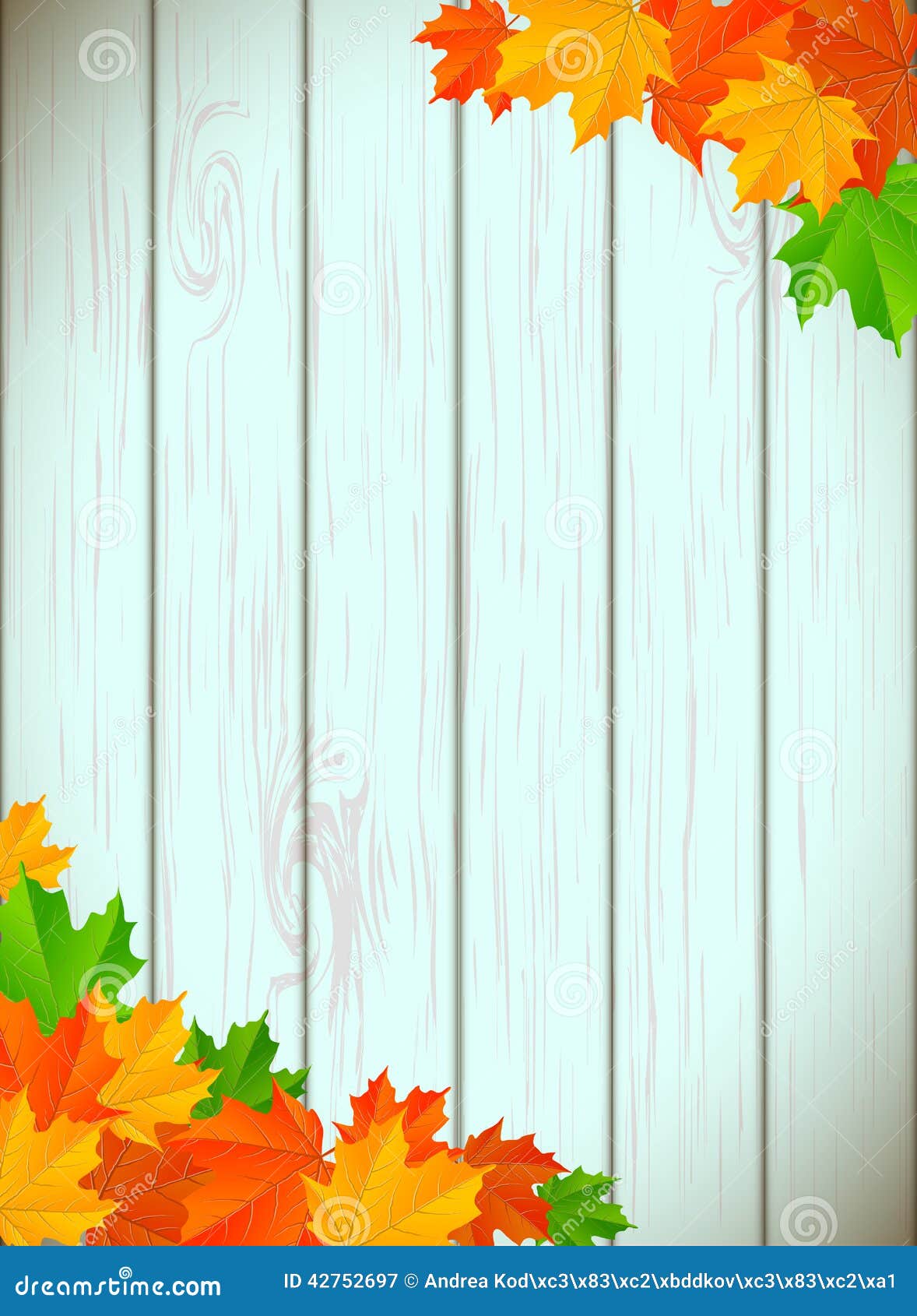 Abstract Background with Maple Leaves Stock Vector - Illustration of ...