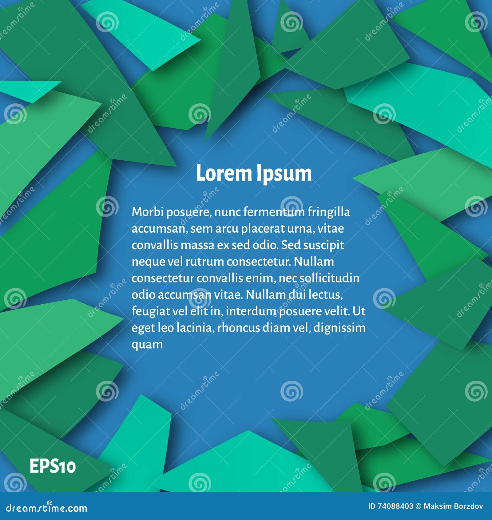 Abstract Background Material Design Template. Vector Stock Vector ...